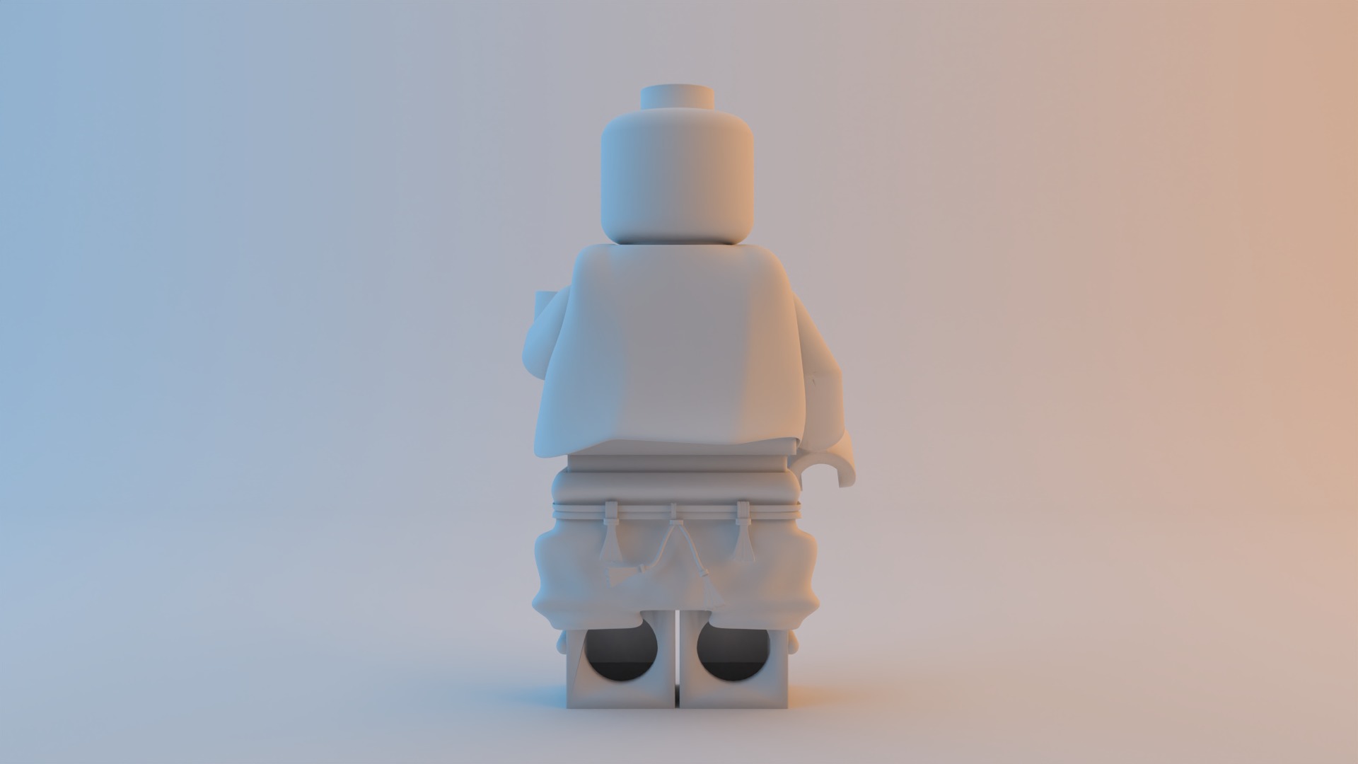 Demon Slayer - Akaza Cloths - Lego Model 3D model 3D printable | CGTrader