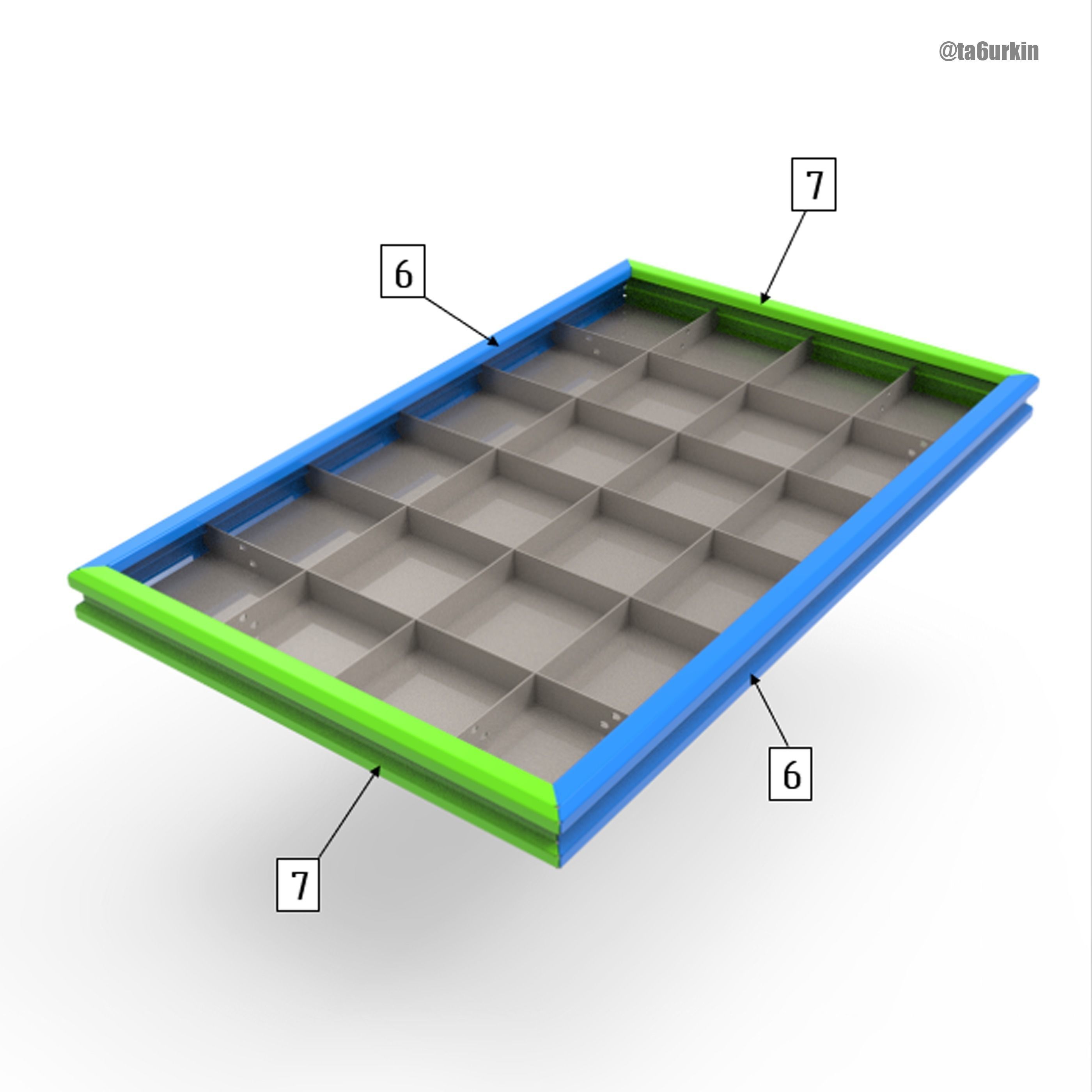 Welding Project Plans Drawings Classic Table DXF PDF 3D model | CGTrader