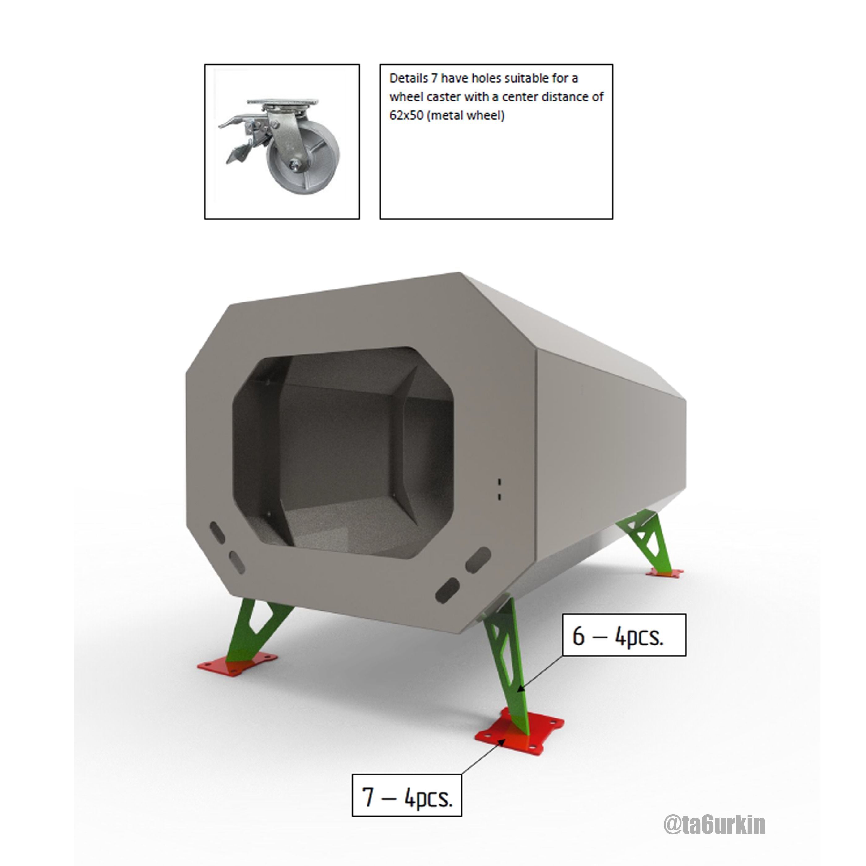 Welding Project Plans Drawings Stove 1 DXF PDF 3D model | CGTrader