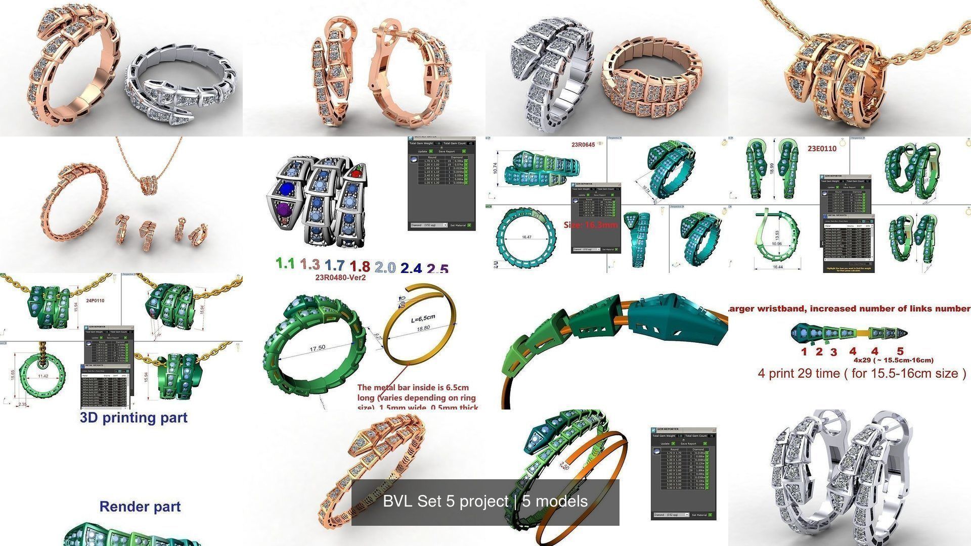 BVL Set 5 project 3D Model Collection 3D printable | CGTrader