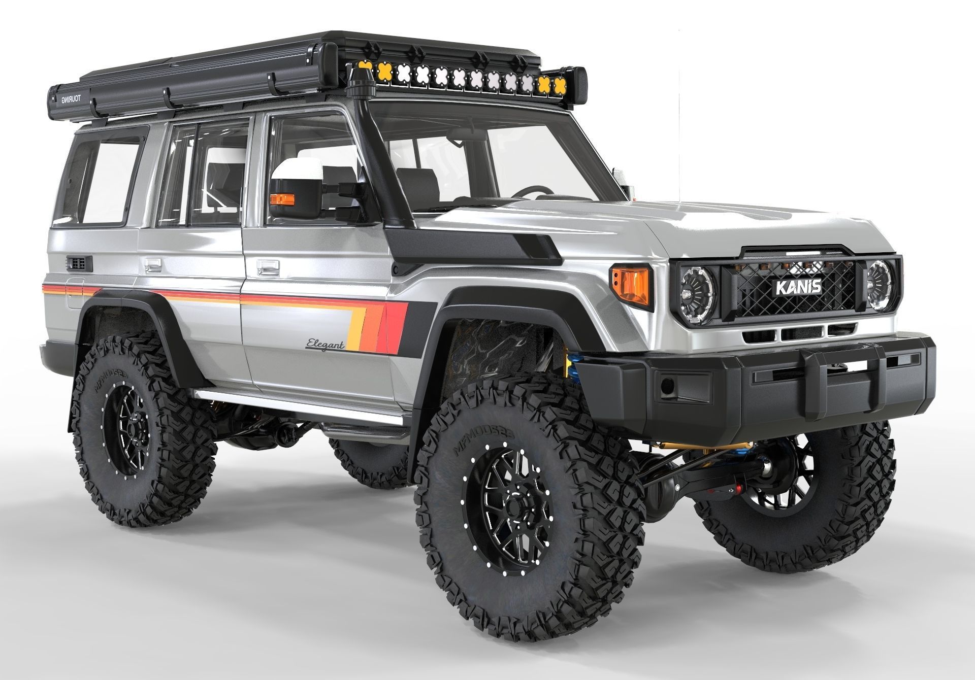 Generic Land Cruiser J76 2024 Kanis Edition 3D model | CGTrader