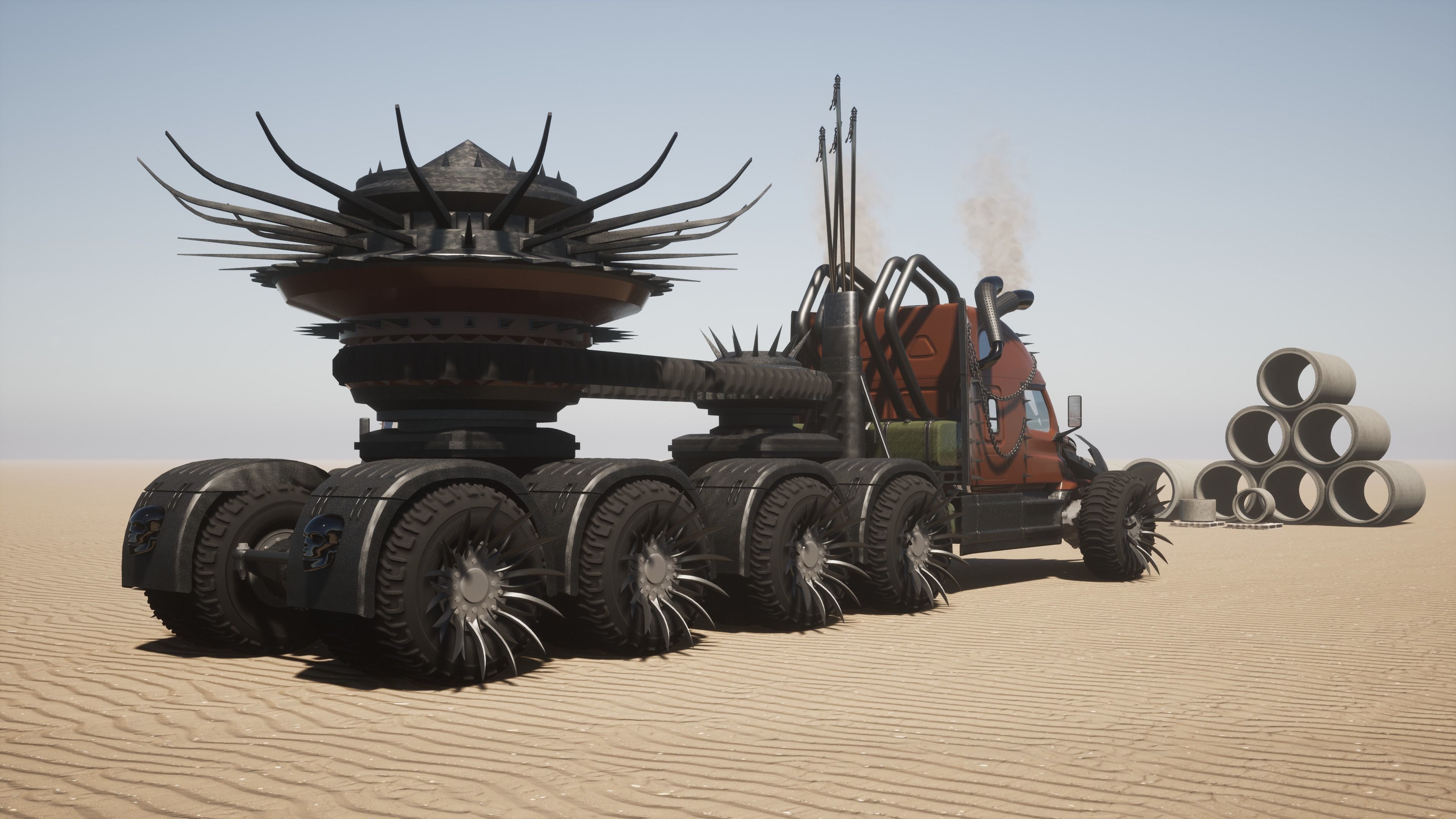 Mad-max truck The Ripper 3D model | CGTrader