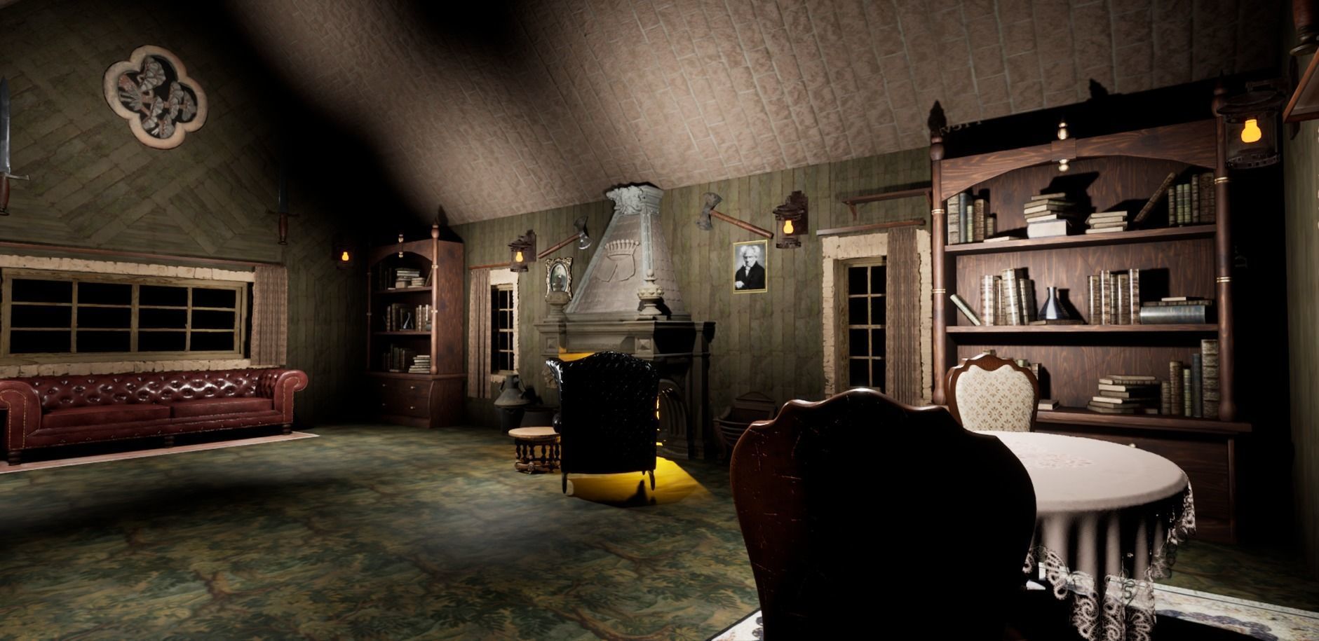 Cozy Medieval House - Unreal Engine free 3D model | CGTrader