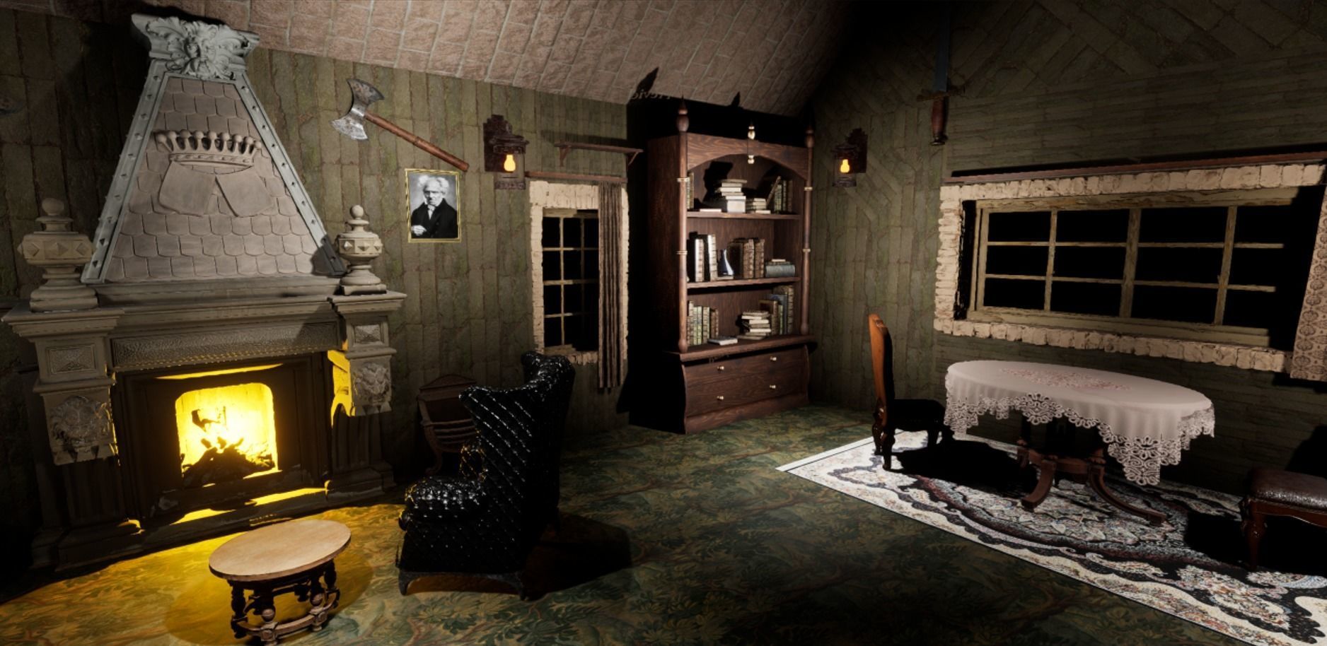 Cozy Medieval House - Unreal Engine free 3D model | CGTrader