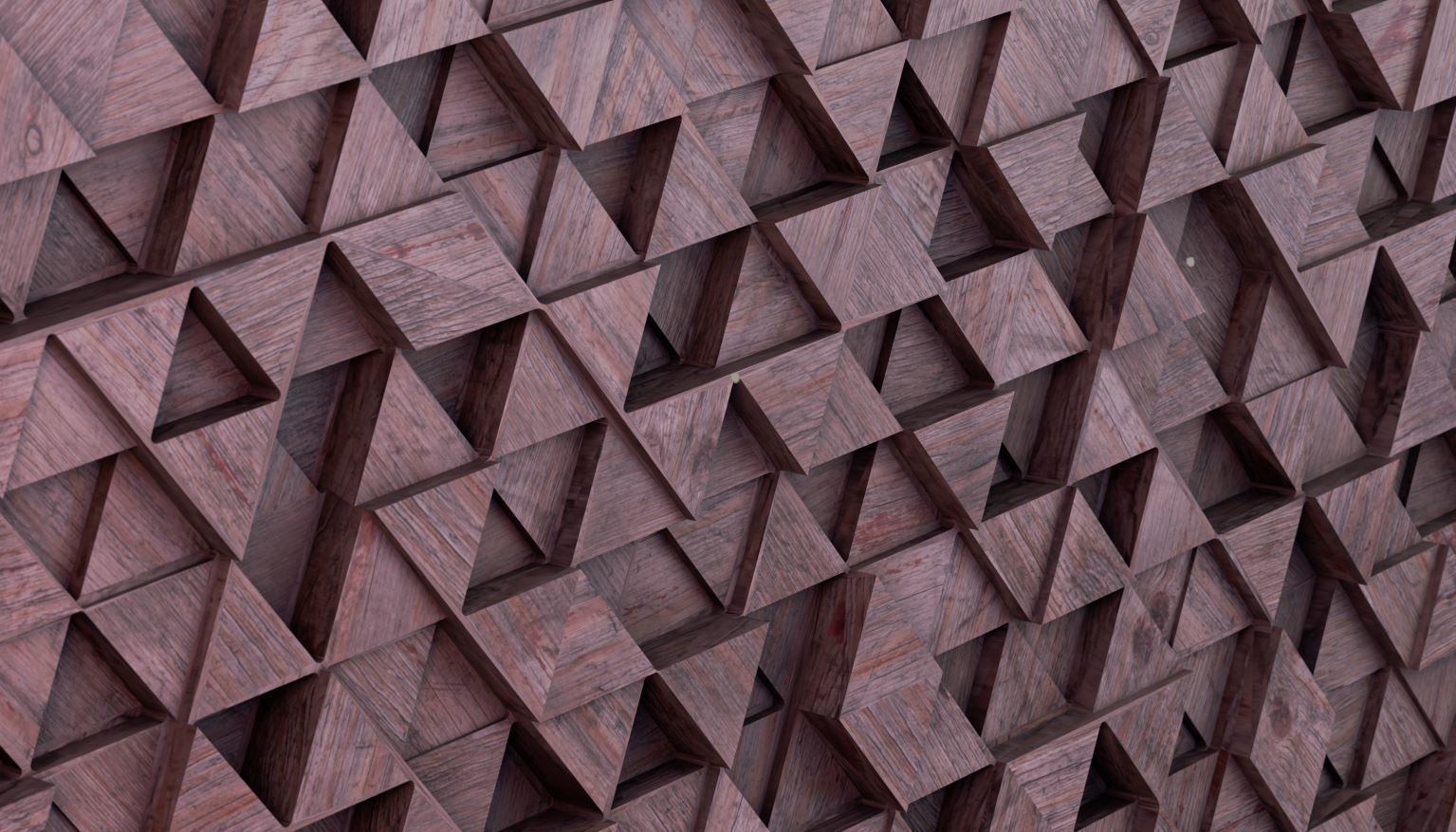 Geometric Triangle Wall Panels - CNC-Ready 3D Model STL Files 3D model ...