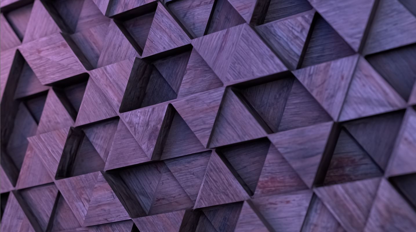 Geometric Triangle Wall Panels - CNC-Ready 3D Model STL Files 3D model ...