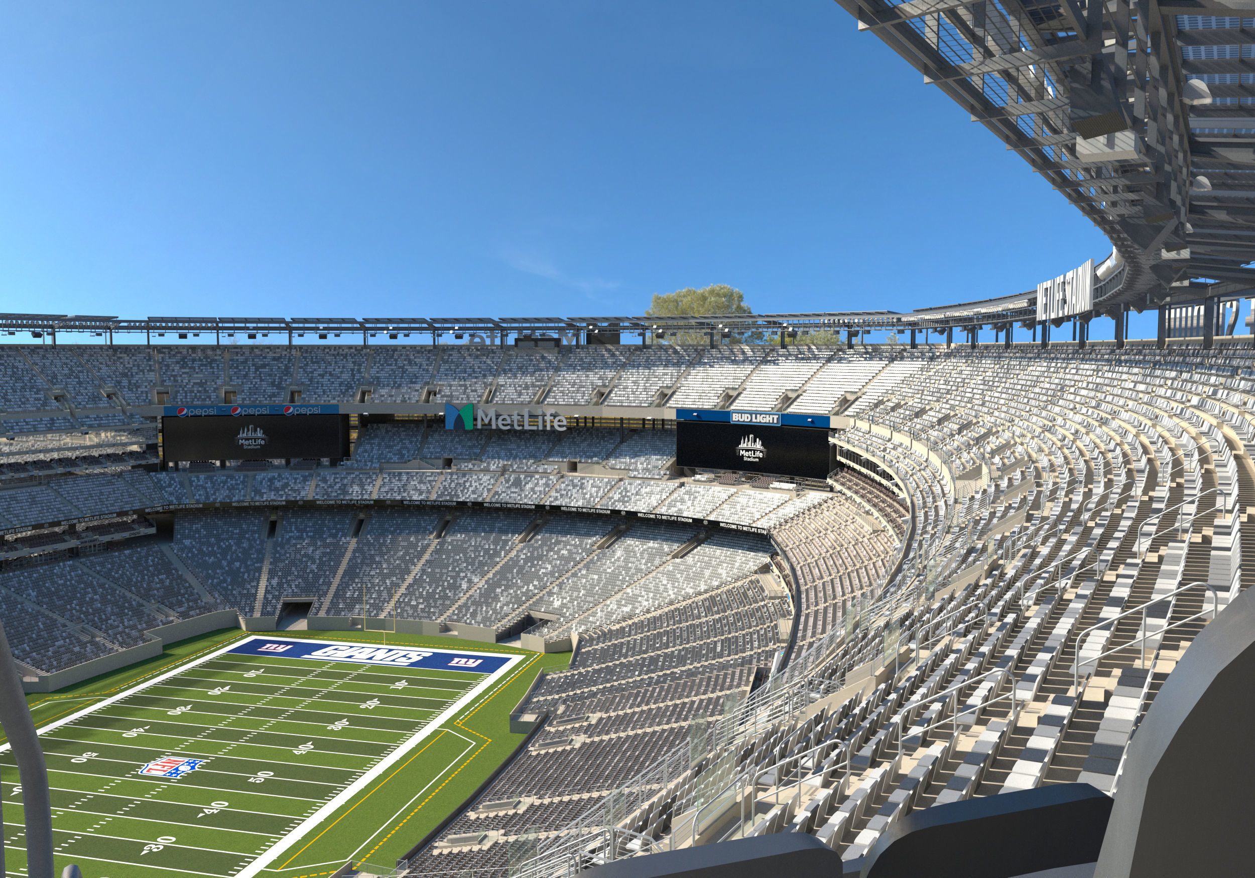 Metlife stadium 3D model | CGTrader