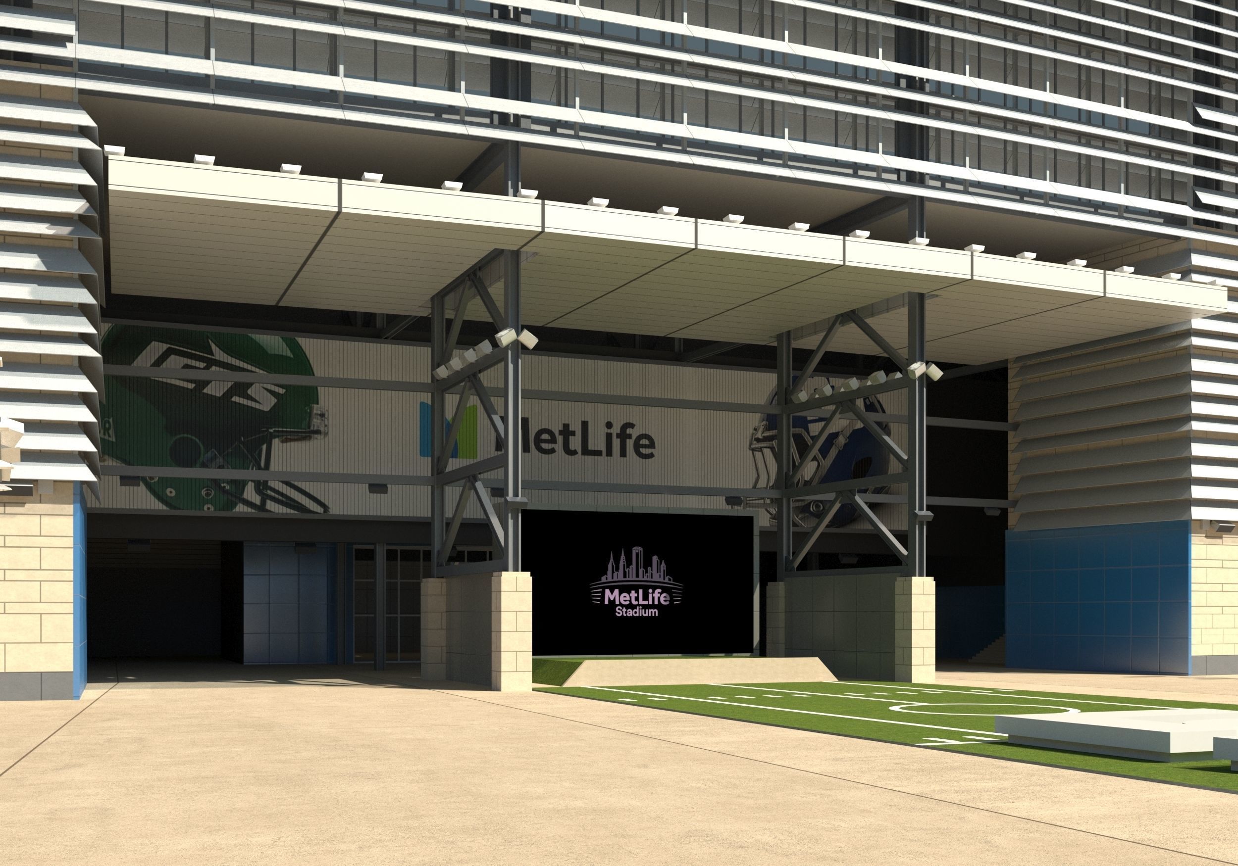 Metlife stadium 3D model | CGTrader