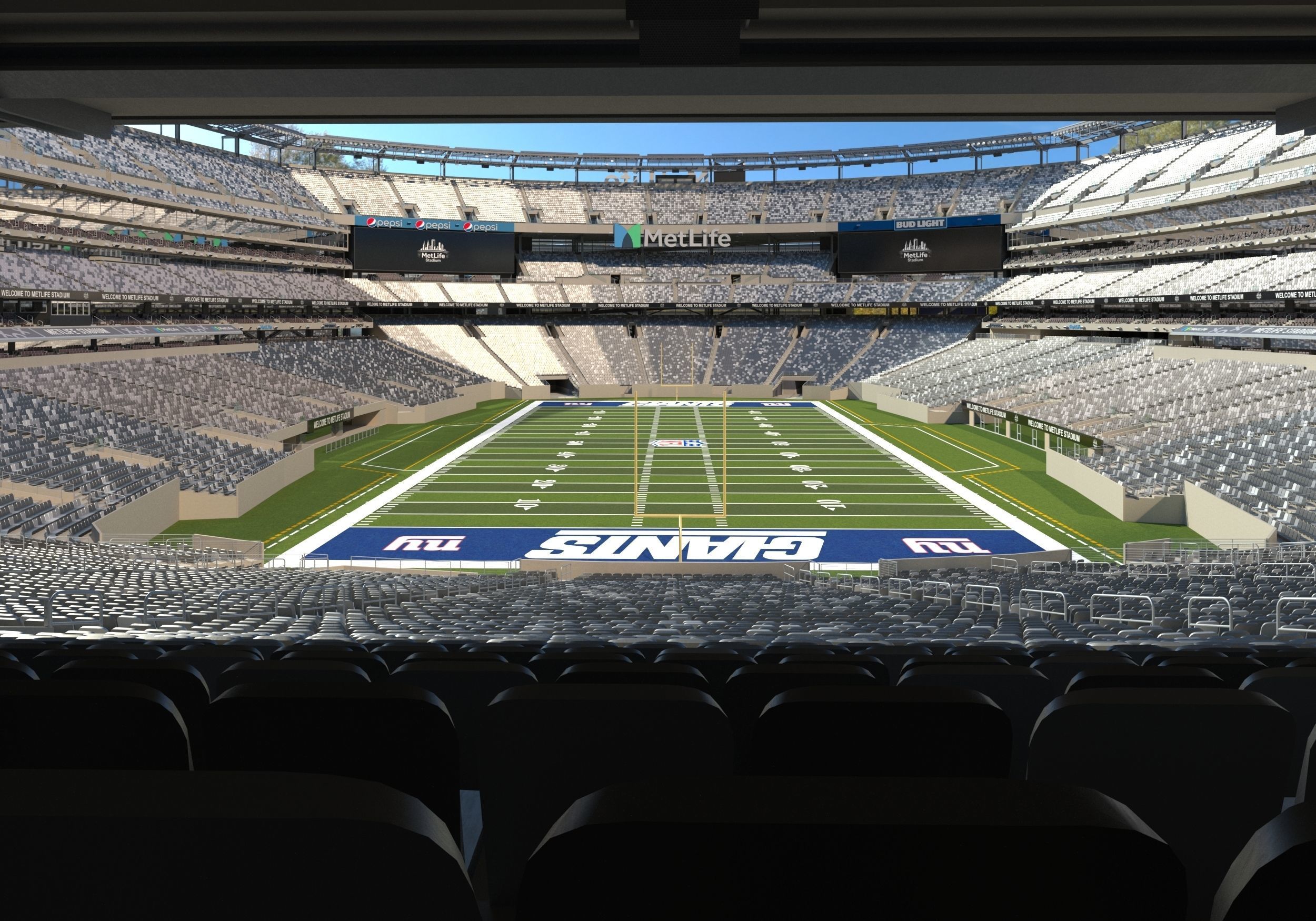 Metlife stadium 3D model | CGTrader