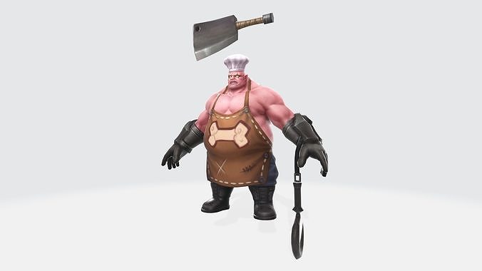 Franco Butcher - Mobile Legends 3D model | CGTrader