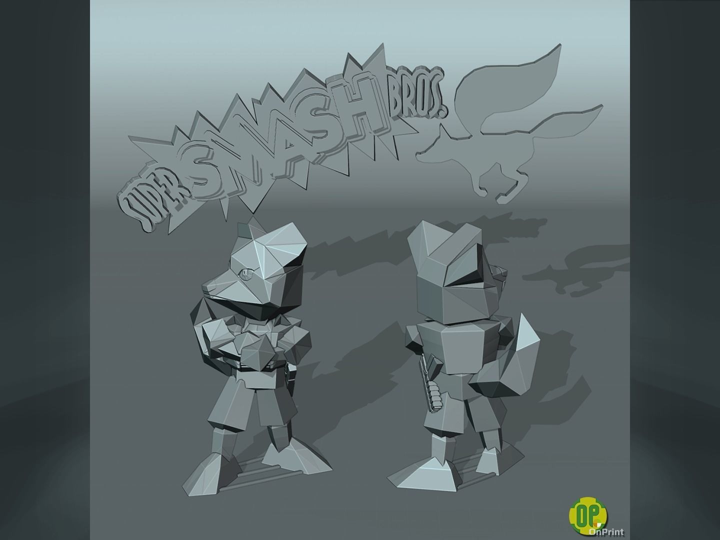 FOX - Smash Bros 64 - 3D Model - Printable - 3D model 3D printable ...