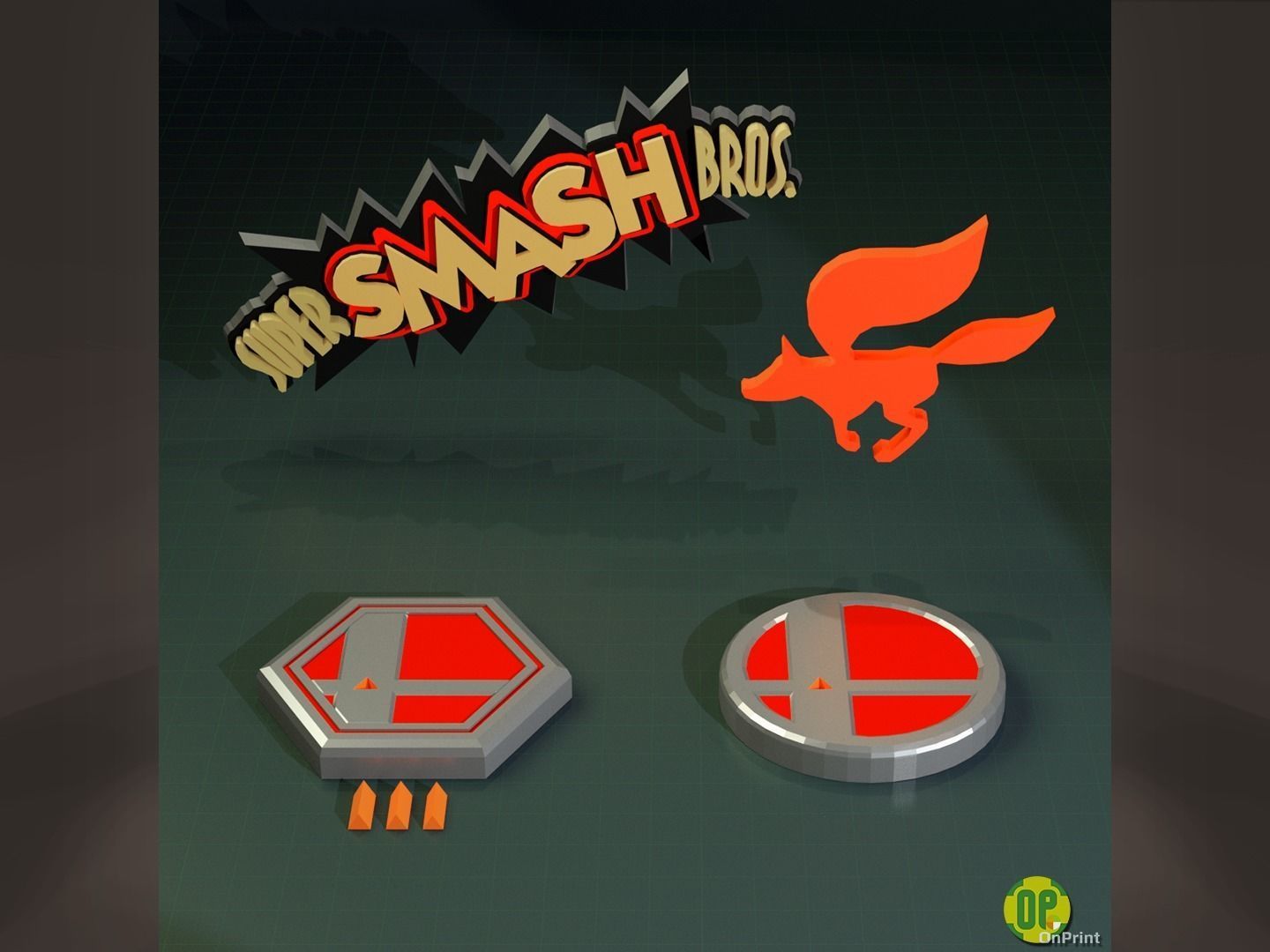 FOX - Smash Bros 64 - 3D Model - Printable - 3D model 3D printable ...