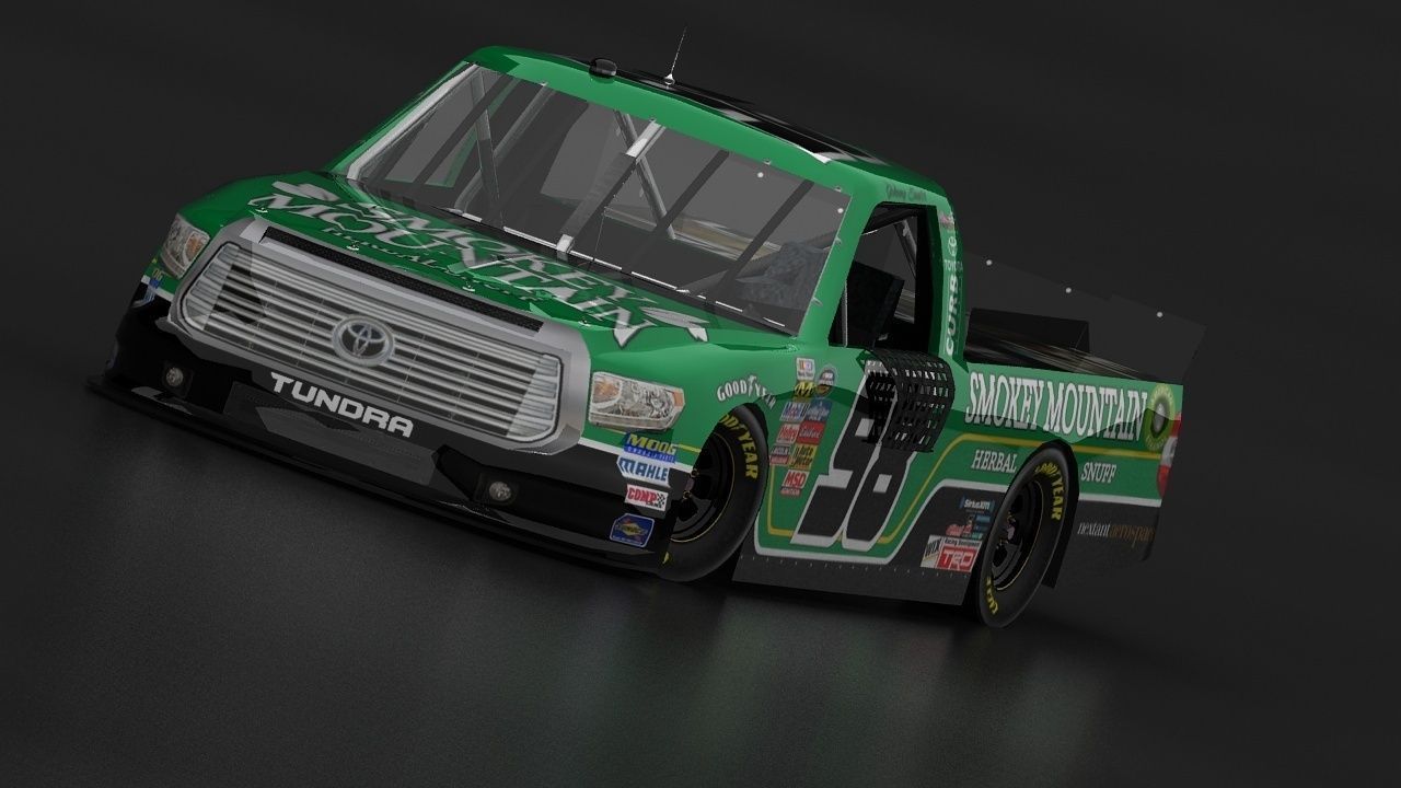 3D model Toyota Tundra 2014 Nascar Camping World Game Ready VR / AR ...