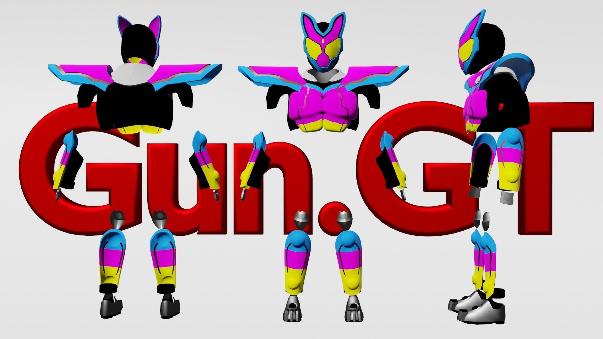 Kamen Rider Gavv By GunGt free 3D model 3D printable | CGTrader
