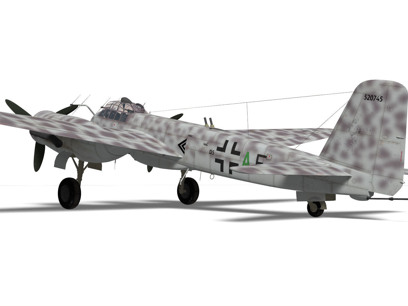 Junkers Ju 88 G-6 3D model | CGTrader
