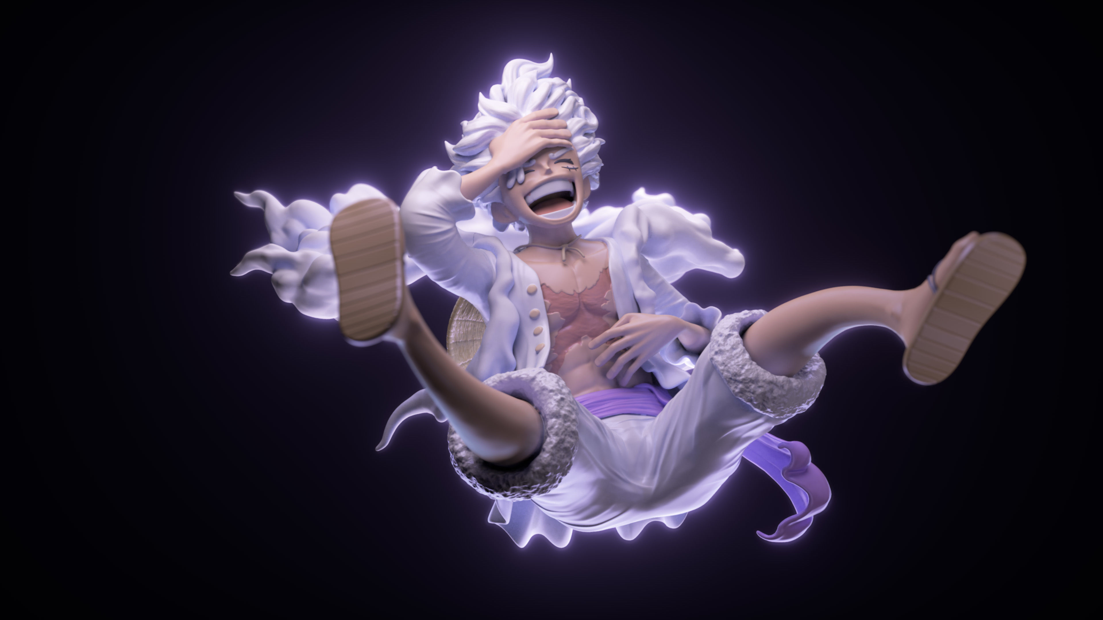 Luffy - Gear 5 - Nika - Monkey D Rufy - One Piece - V3 3D model 3D ...