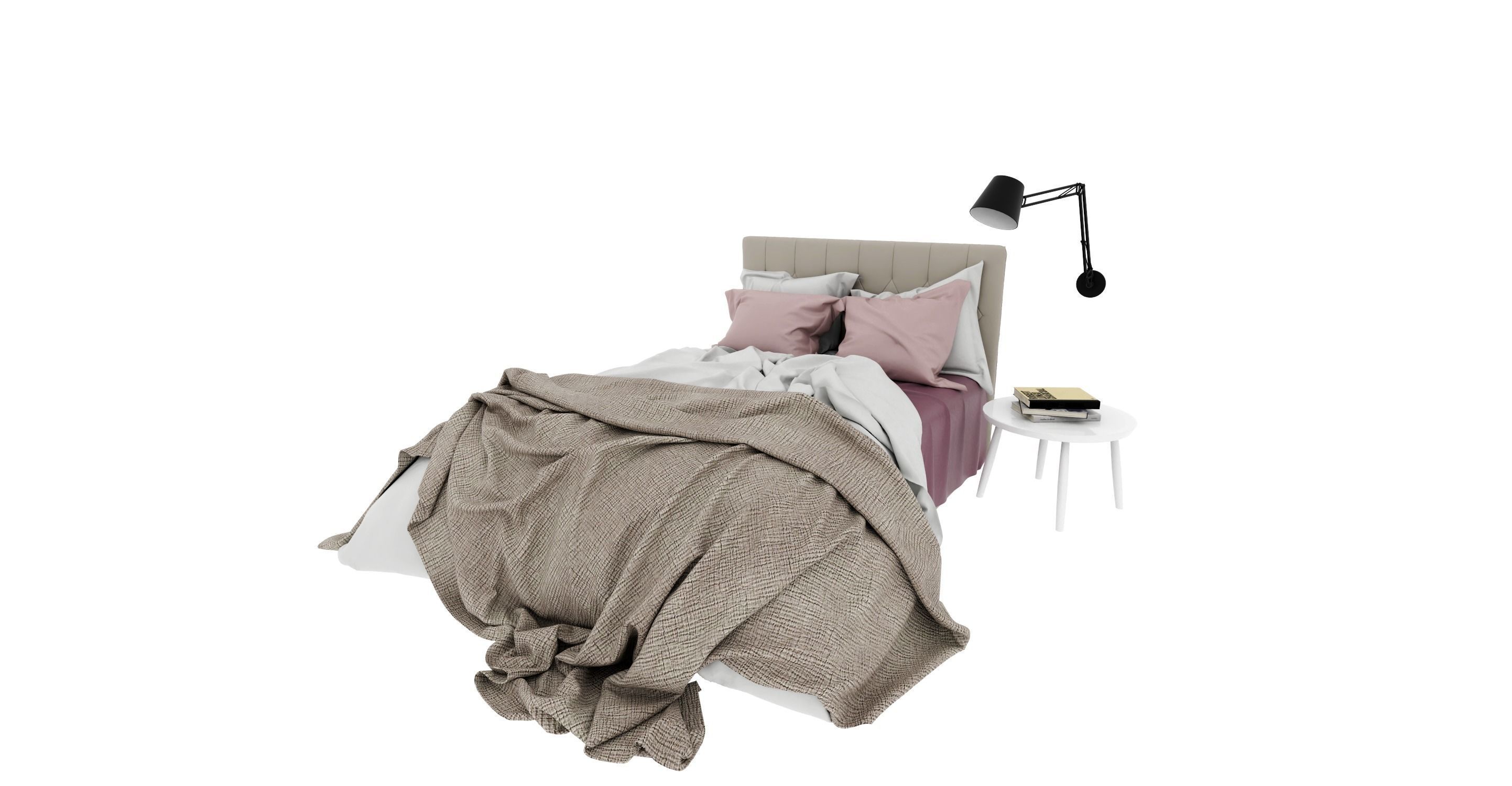 Bed 3D Models free VR / AR / low-poly 3D model | CGTrader