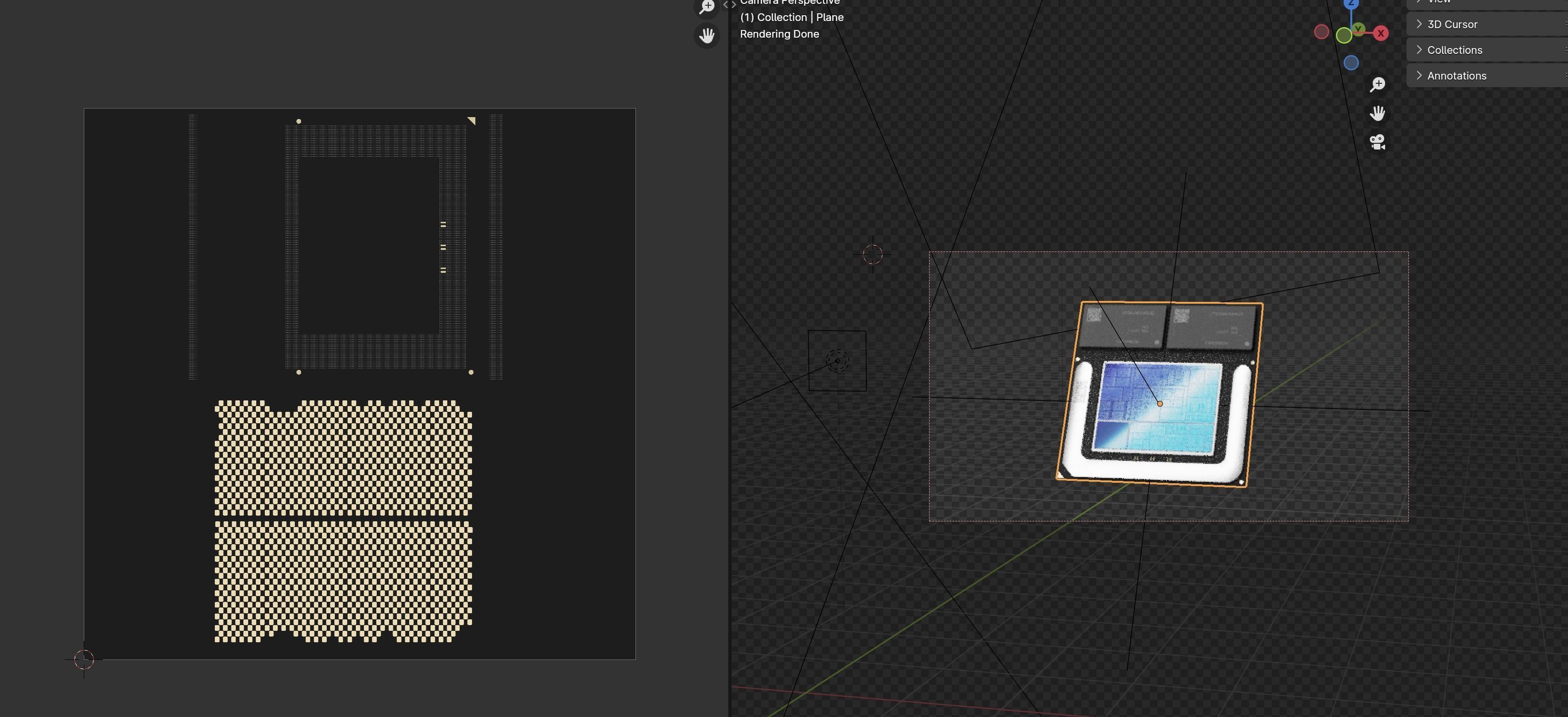 Intel CPU lunar lake 3D model | CGTrader