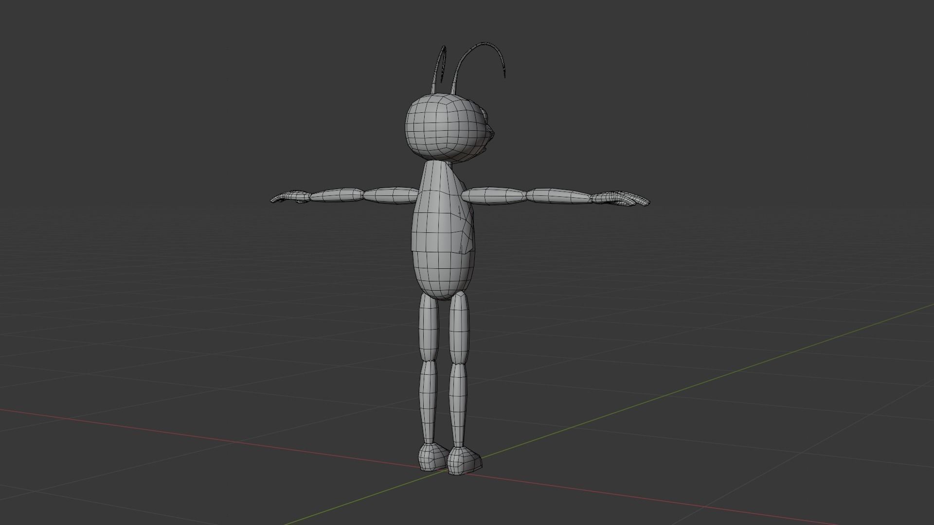 Kuzya from Luntik free VR / AR / low-poly 3D model animated rigged ...