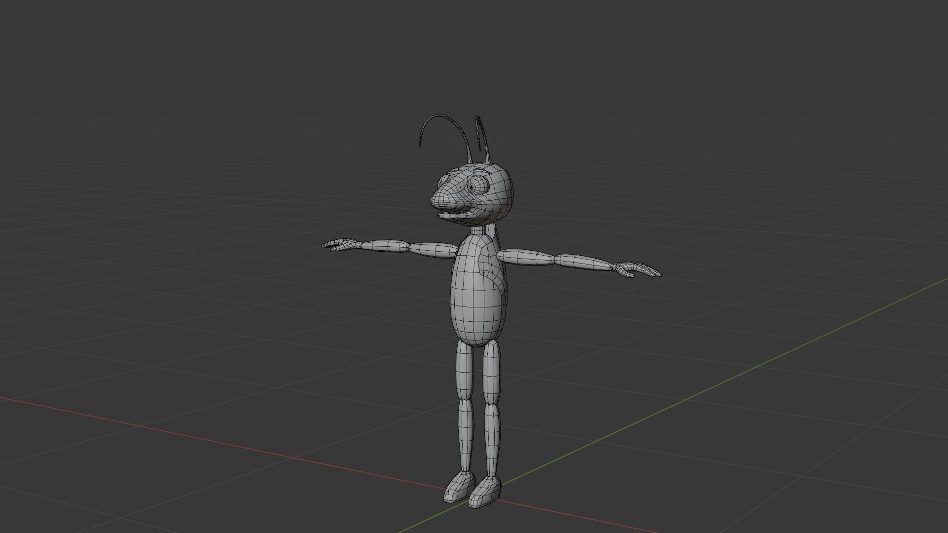 Kuzya from Luntik free VR / AR / low-poly 3D model animated rigged ...