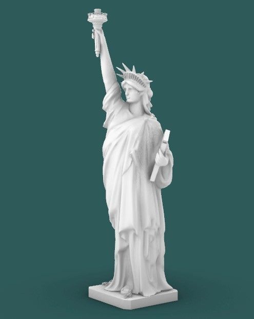 Statue Of Liberty free 3D model 3D printable | CGTrader