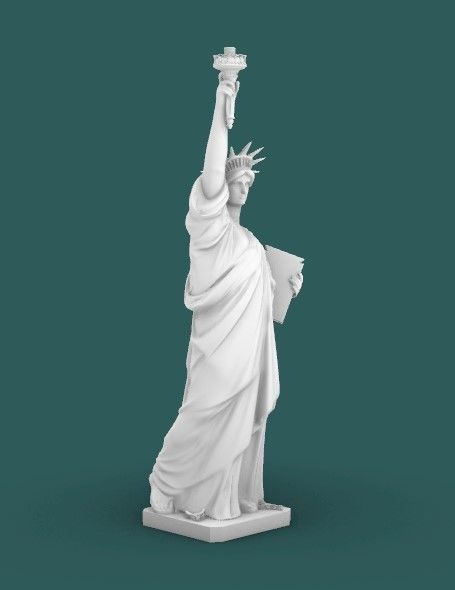 Statue Of Liberty free 3D model 3D printable | CGTrader