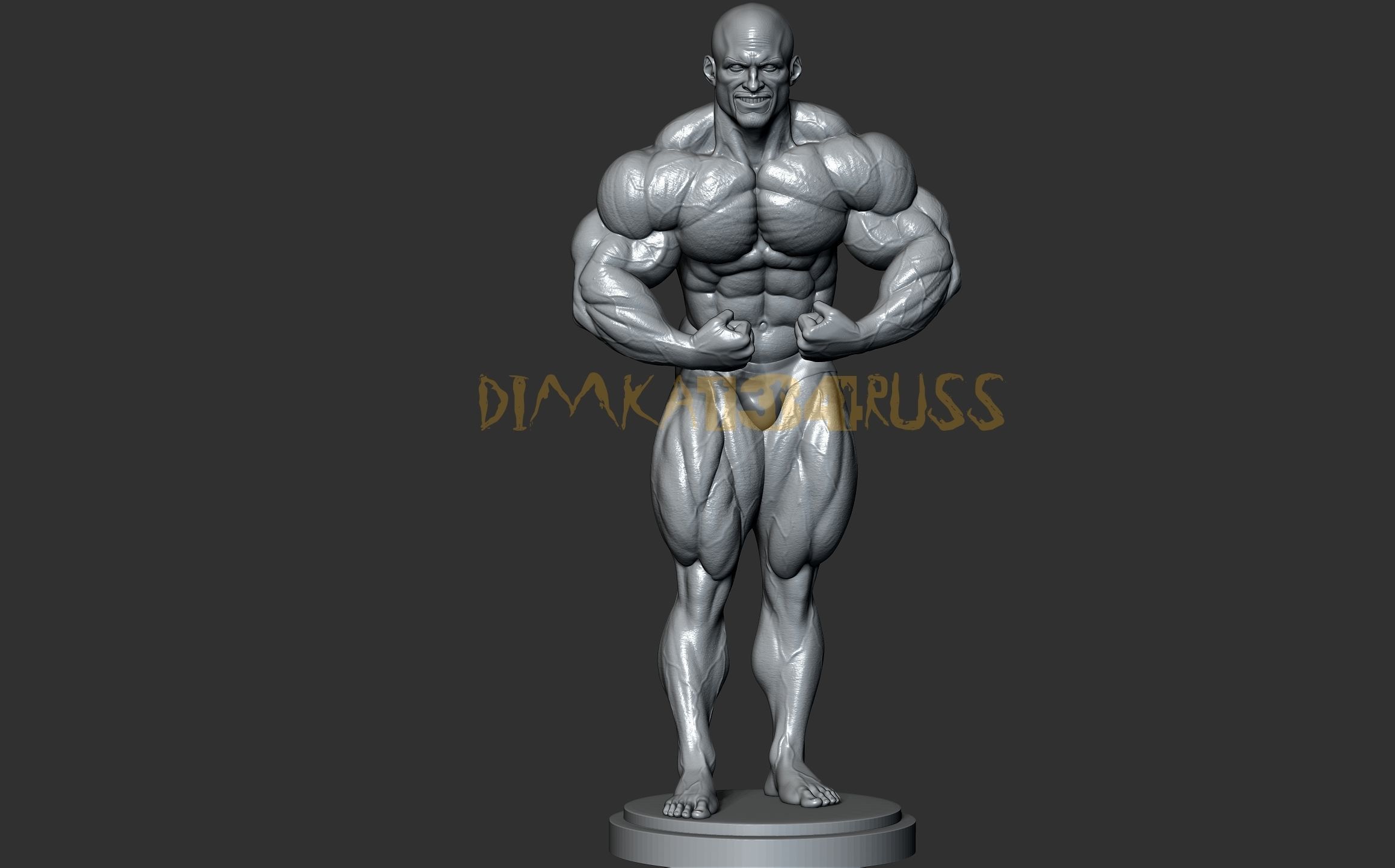 BODYBUILDING 3D model 3D printable | CGTrader