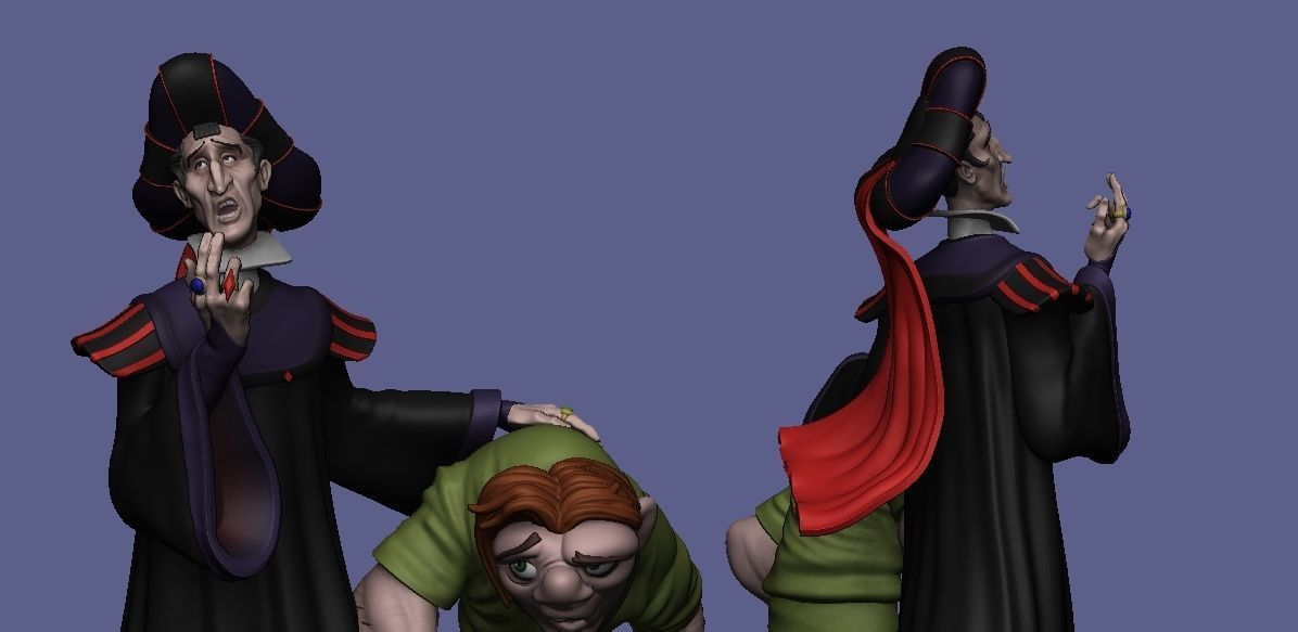 The Hunchback of Notre Dame 3D model 3D printable | CGTrader