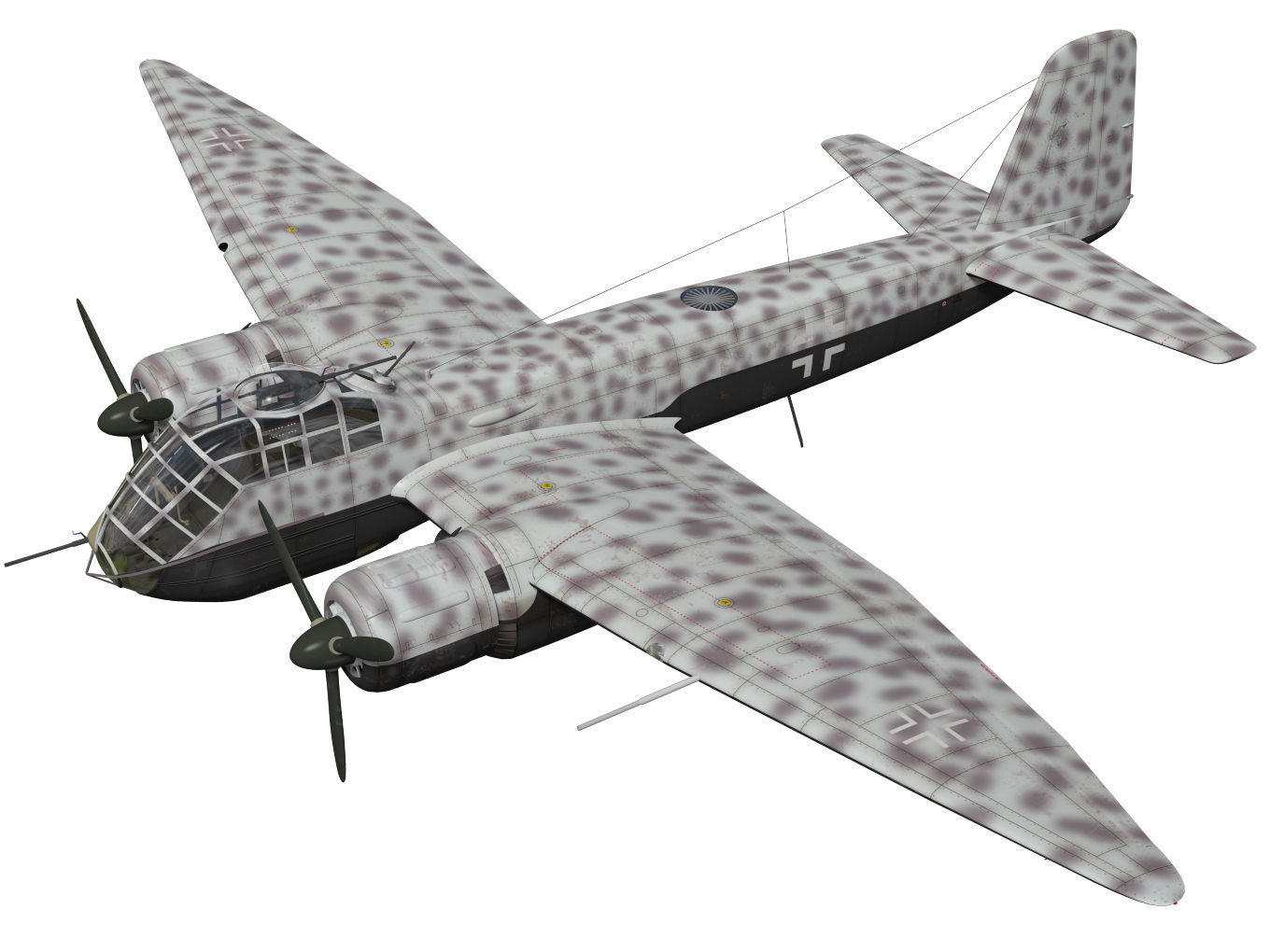 Junkers Ju 188 E-1 3D model | CGTrader