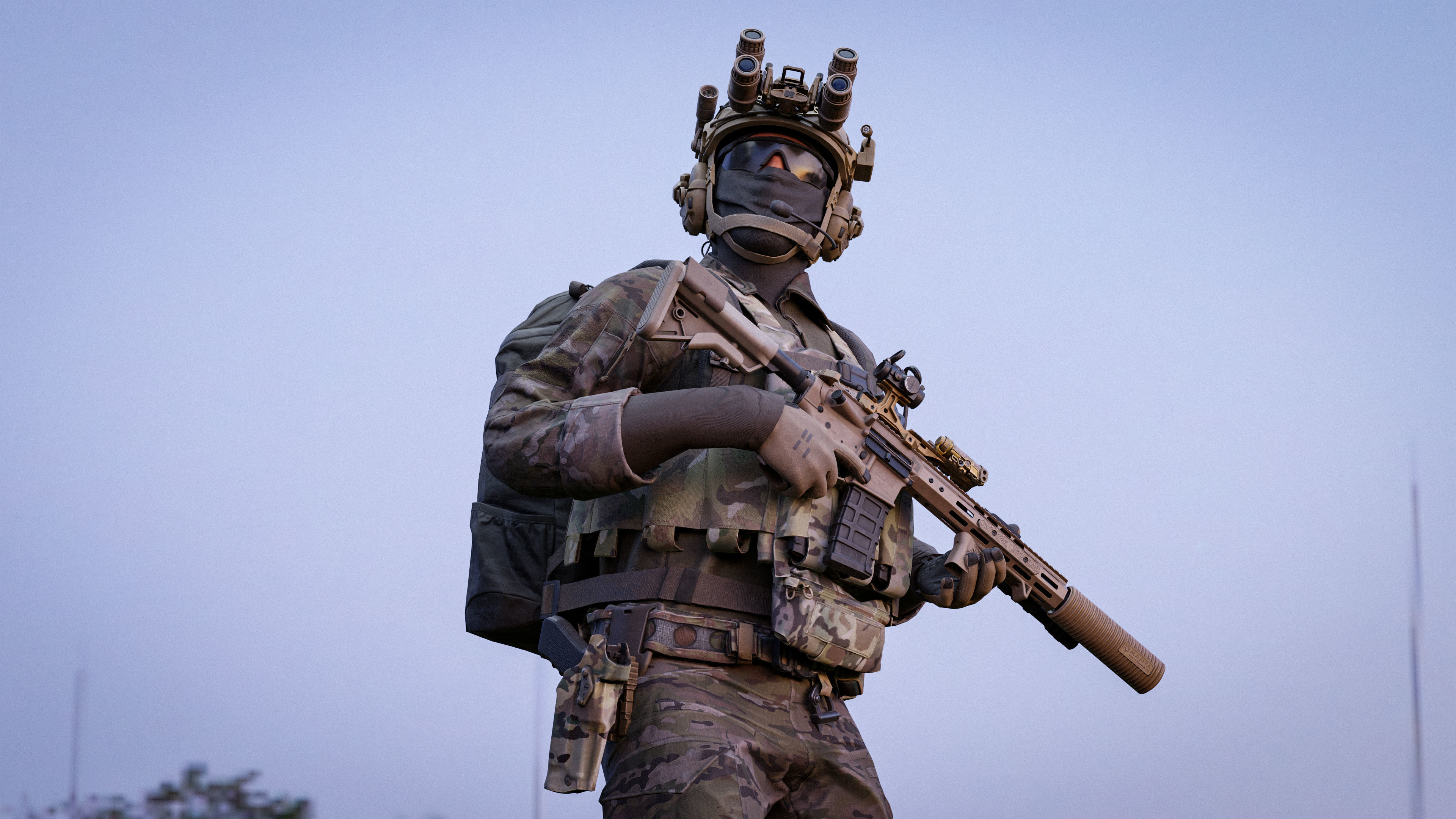 3D model CHIMERA BRIDGE FOR GPNVG18 VR / AR / low-poly | CGTrader