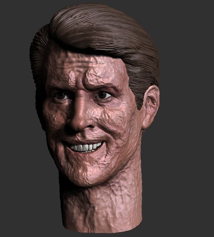 Ryan Reynolds - DEADPOOL inspired face head 3D model 3D printable ...