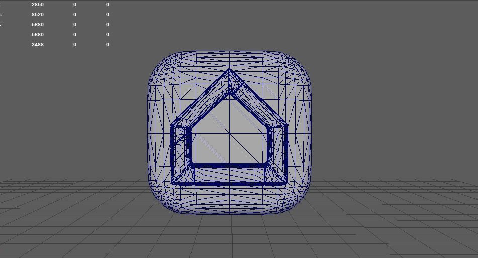 google home logo 3D model animated | CGTrader
