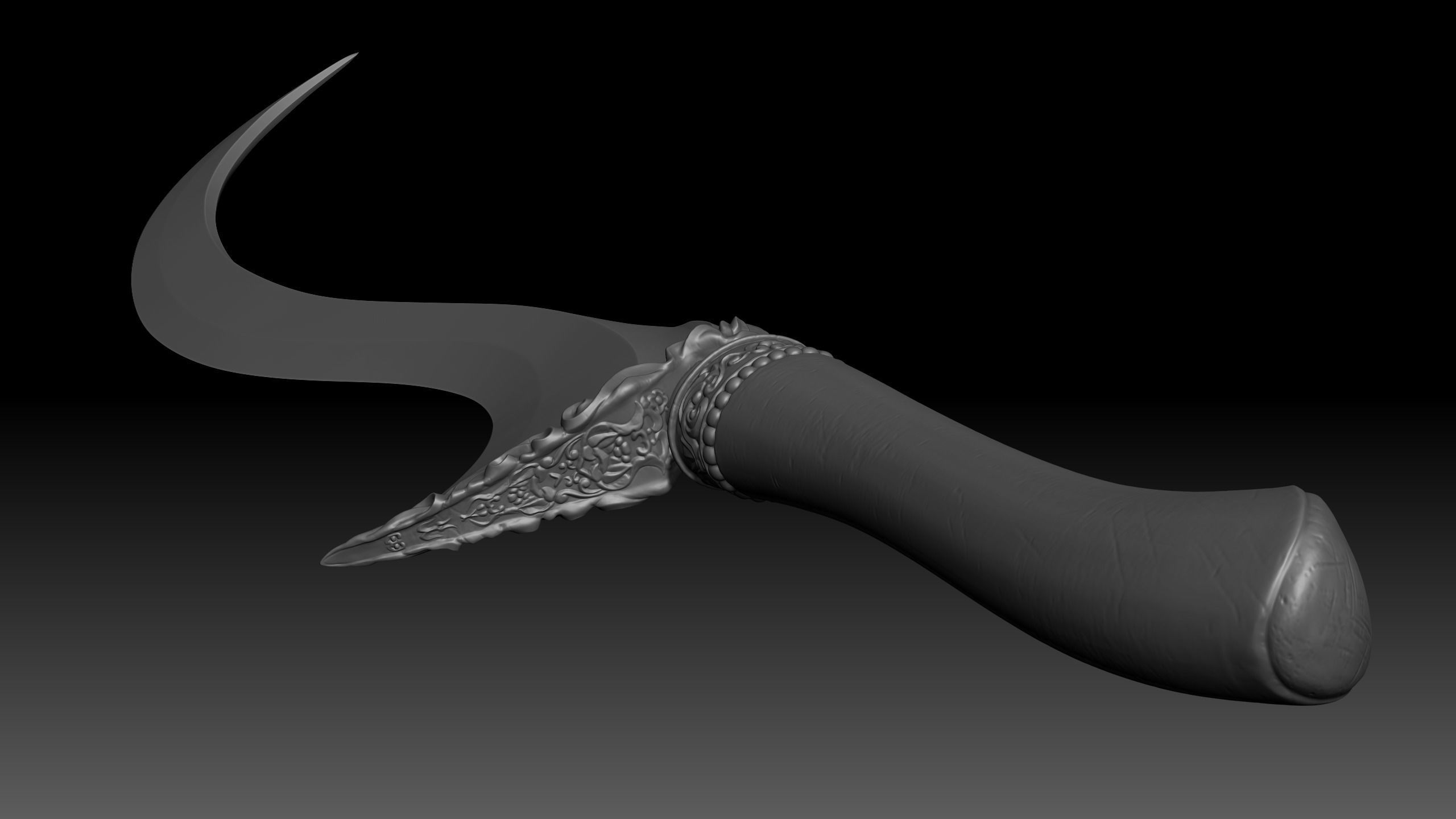 Blade of Calling - Elden Ring weapon 3D model 3D printable | CGTrader