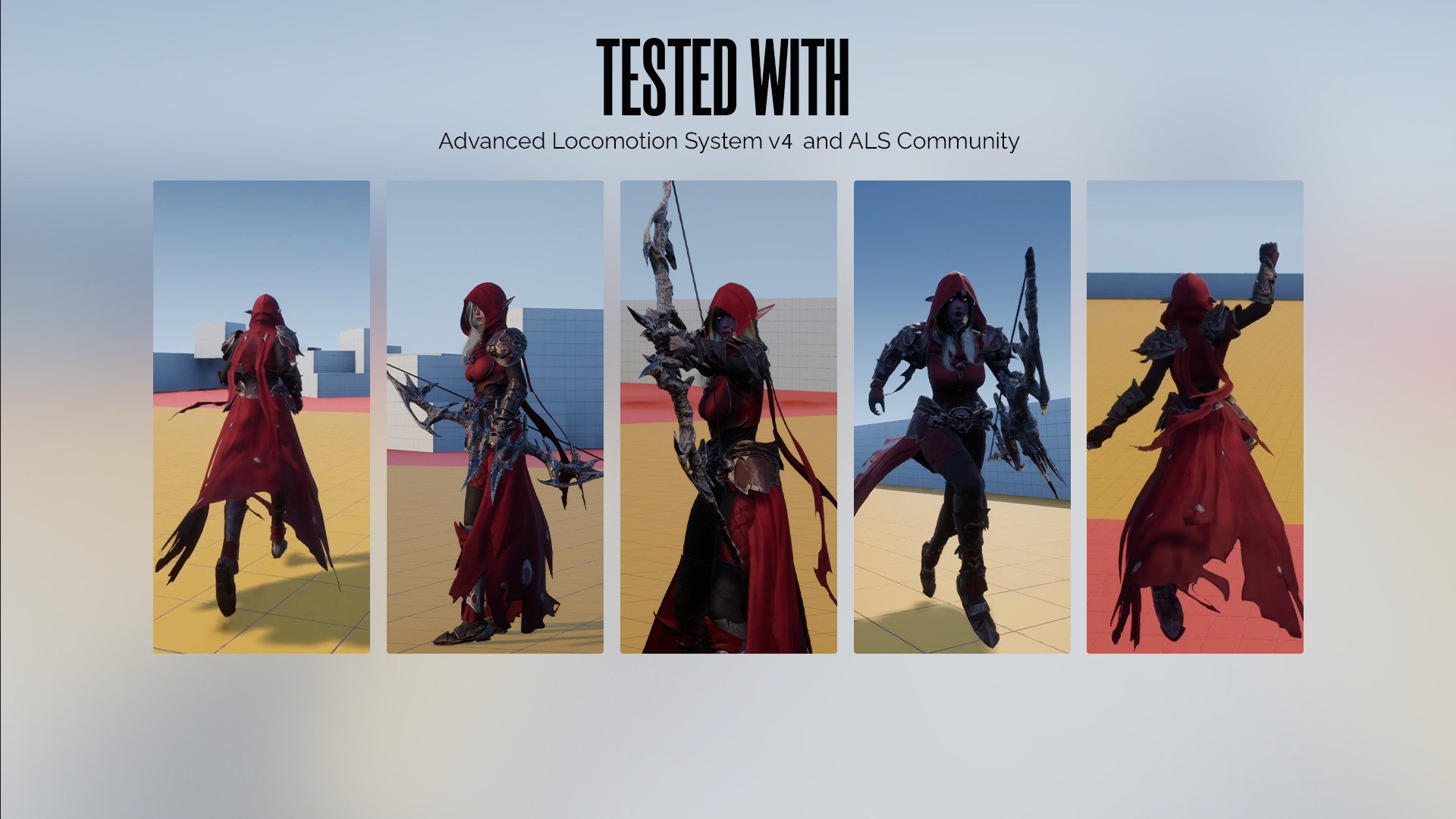 3D model Death Archer Girl Morgana - Game Ready VR / AR / low-poly ...