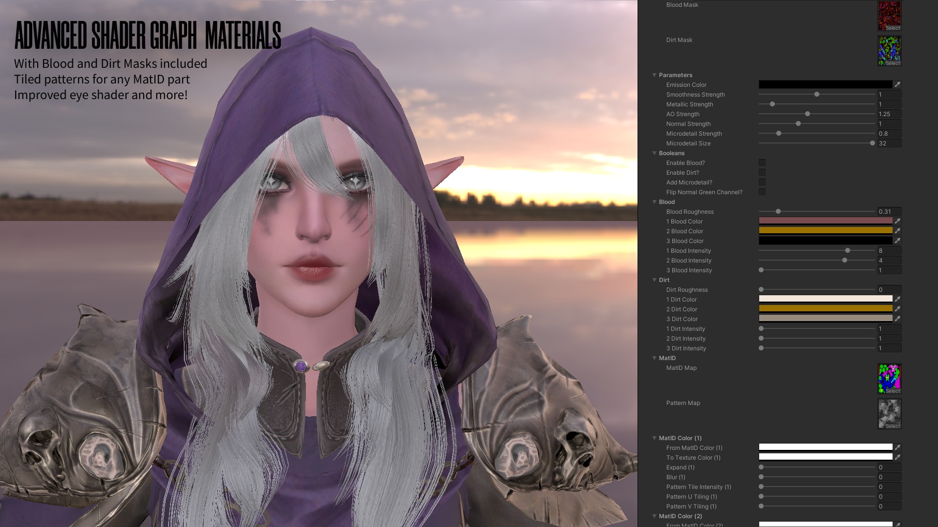 3D model Death Archer Girl Morgana - Game Ready VR / AR / low-poly ...