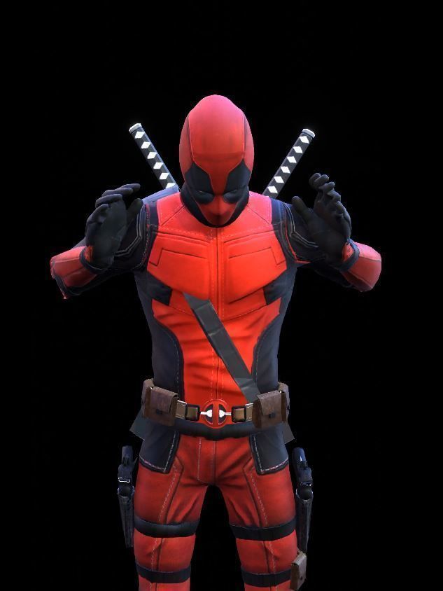 Deadpool Bye Bye Bye Dance 3D model animated rigged | CGTrader
