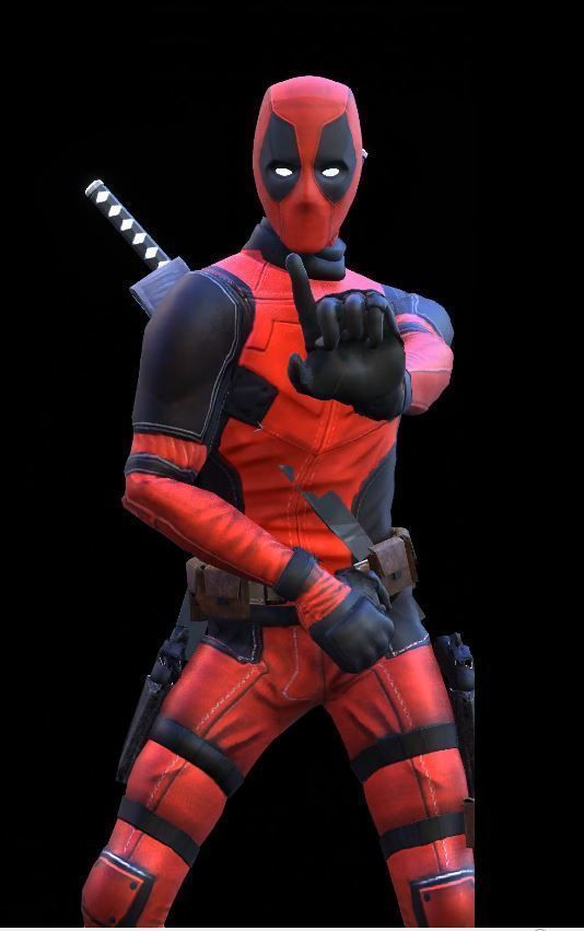 Deadpool Bye Bye Bye Dance 3D model animated rigged | CGTrader