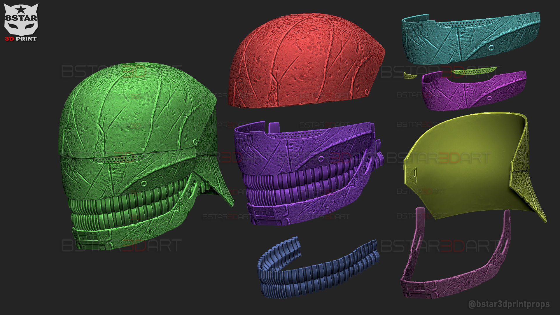 The Stranger Sith Lord Helmet - The Acolyte Helmet - Star wars 3D model ...