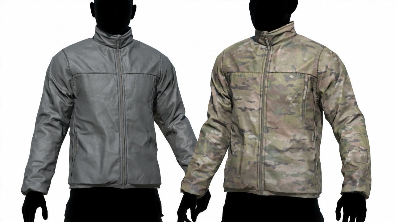 3D model PATAGONIA MARS LEVEL 3A JACKET VR / AR / low-poly | CGTrader