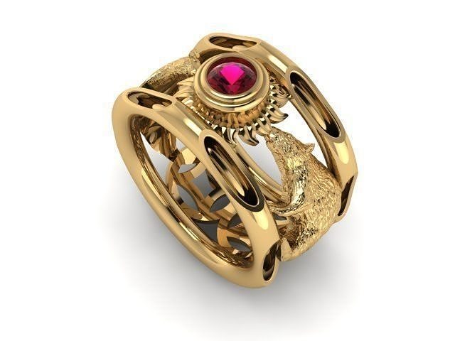 RING MOUSE 3D model 3D printable | CGTrader