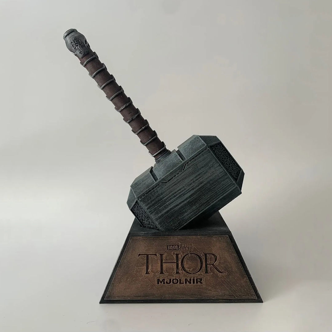 Thor Hammer Mjolnir 3d Model Ready To Print 3d Model 3d Printable