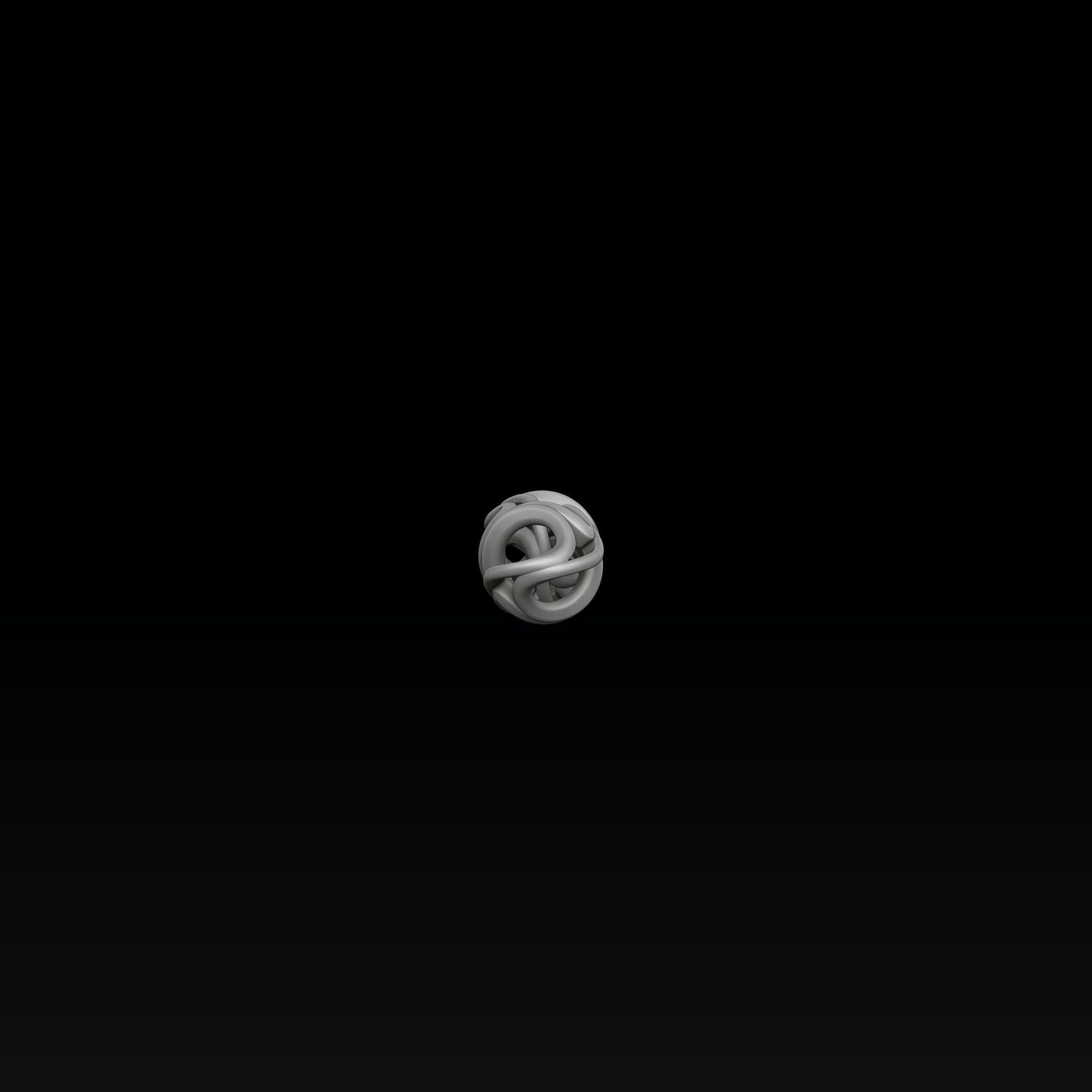 Twisted Abstract Chain V2 3D model 3D printable | CGTrader