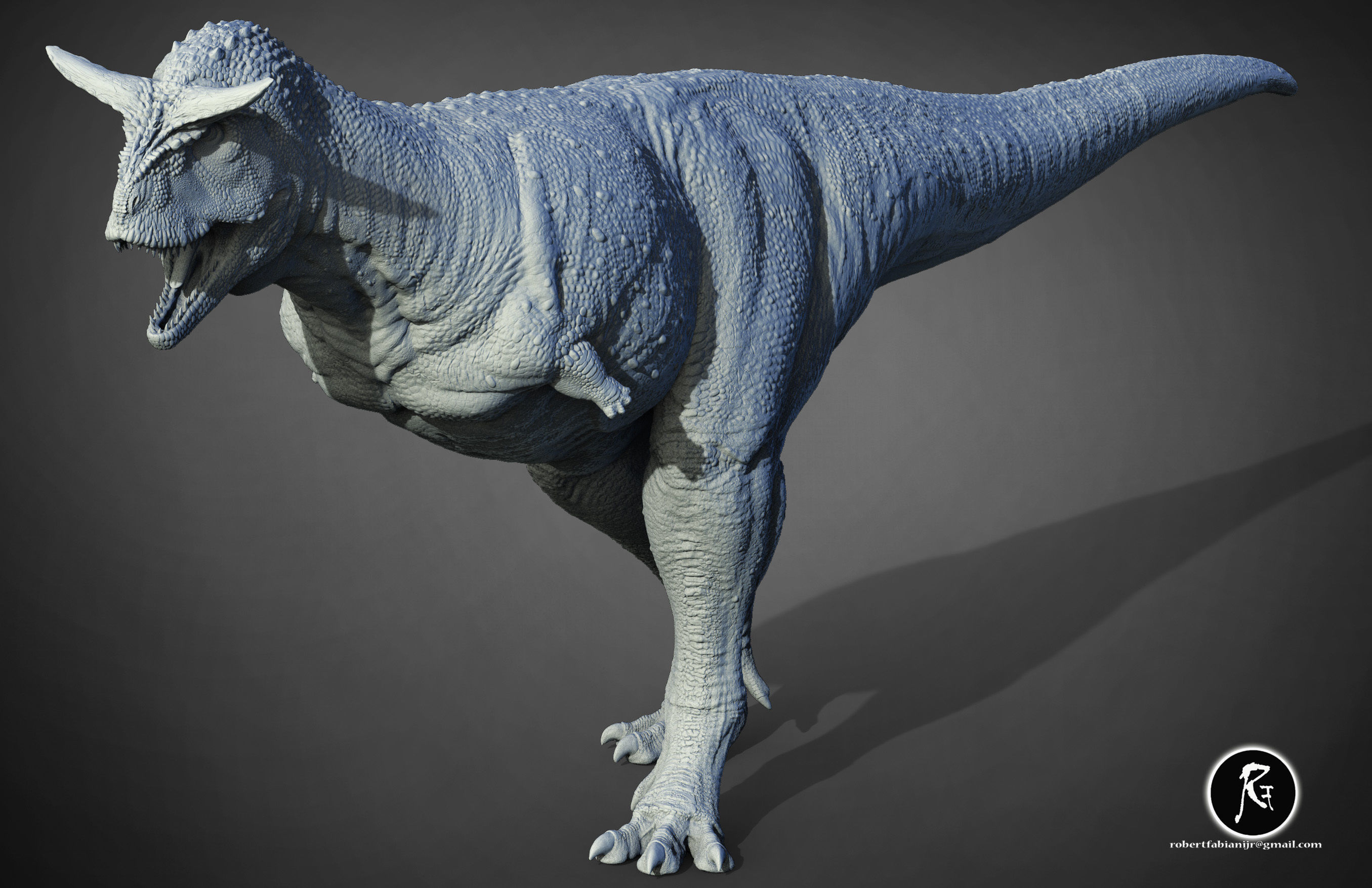 Carnotaurus 3D model 3D printable | CGTrader