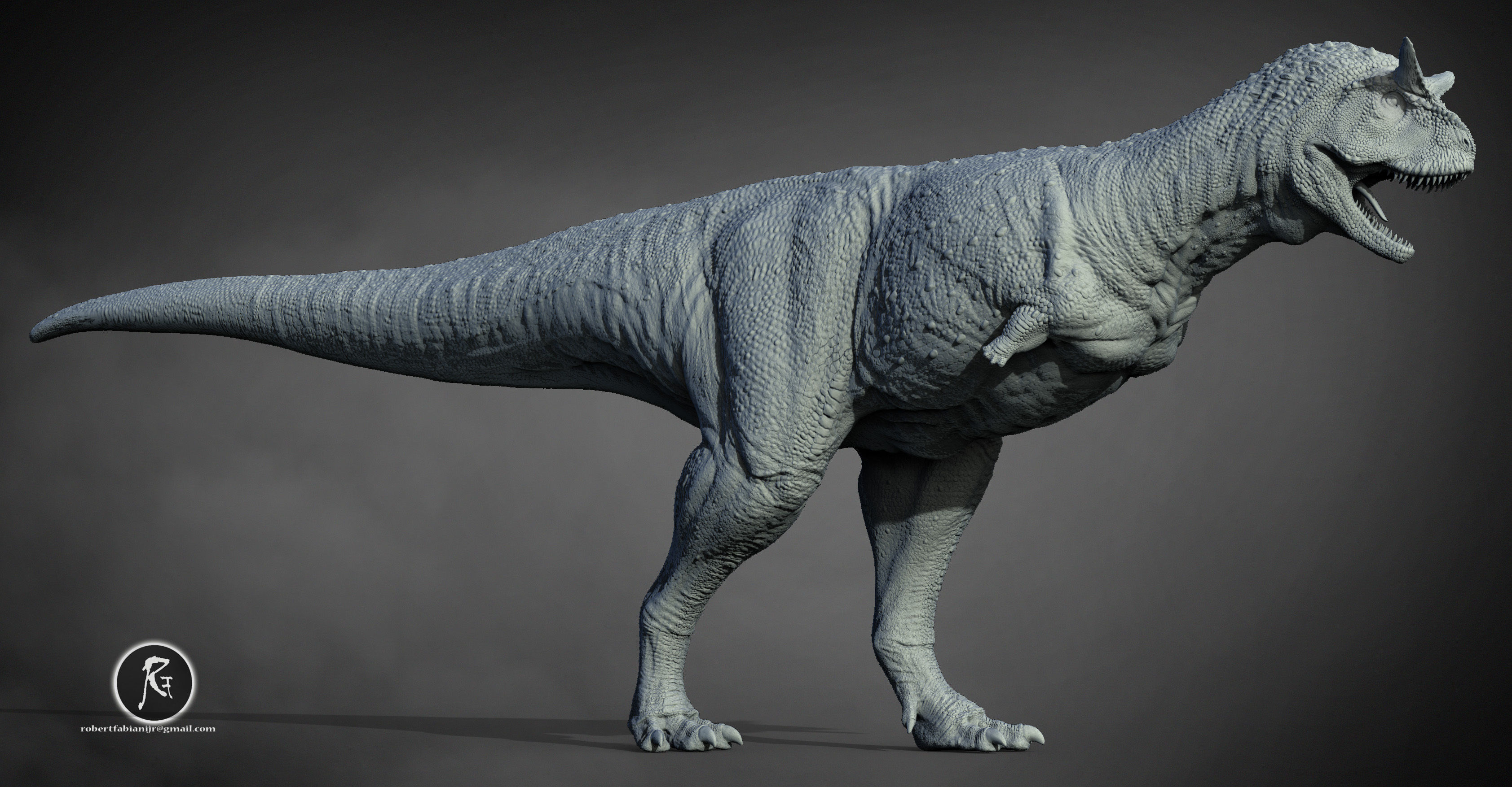 Carnotaurus 3D model 3D printable | CGTrader