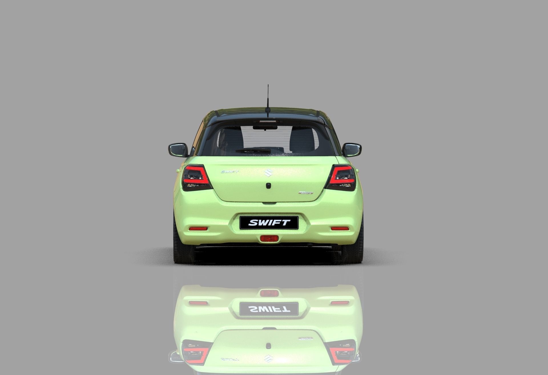 Suzuki Swift 2024 HQ interior 3D model | CGTrader
