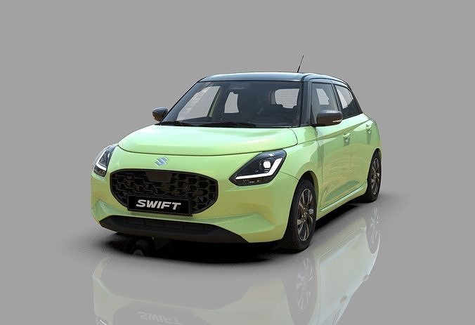 Suzuki Swift 2024 HQ interior 3D model | CGTrader