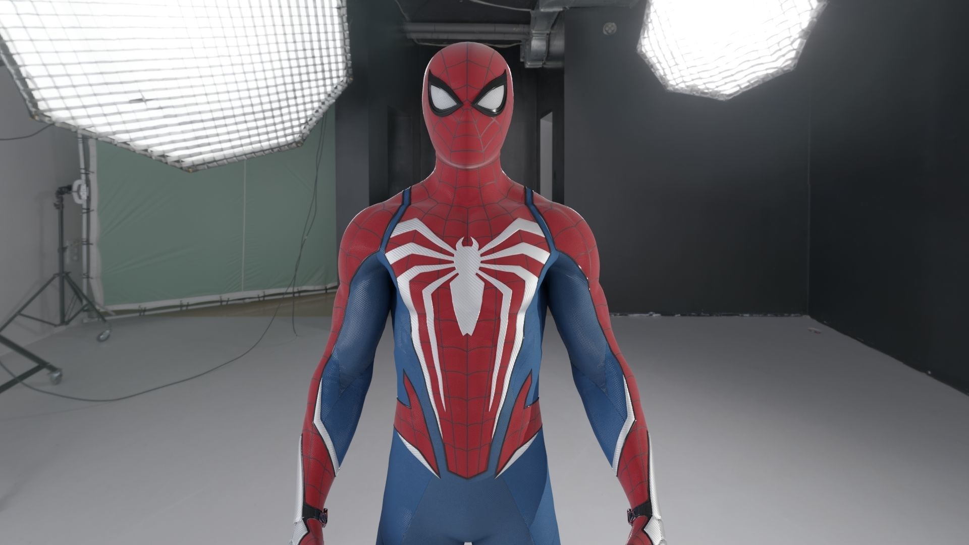Spiderman Advanced Suit 2 for Blender 3-4 3D model rigged | CGTrader