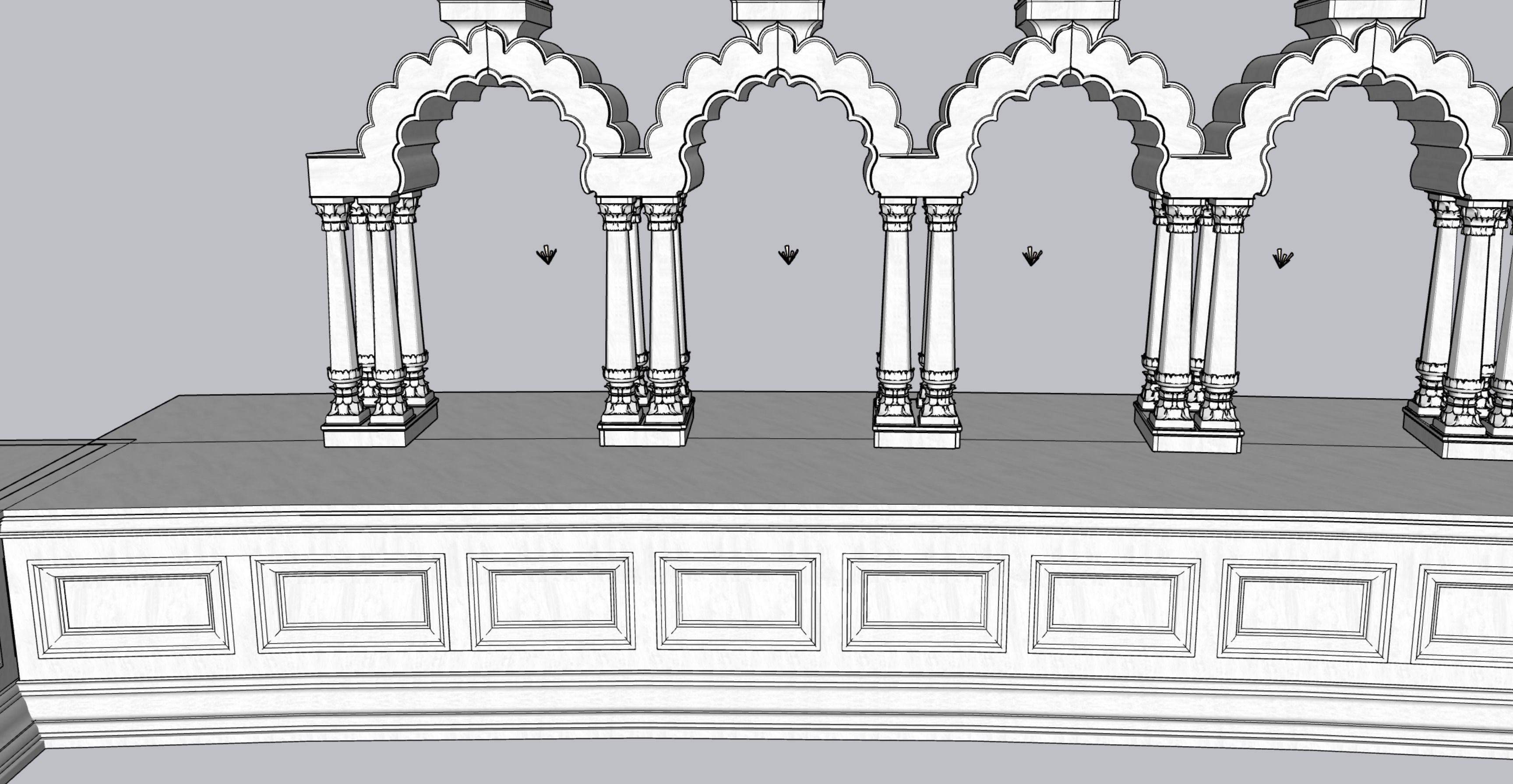 Toran Gate Jaipur 3D model | CGTrader