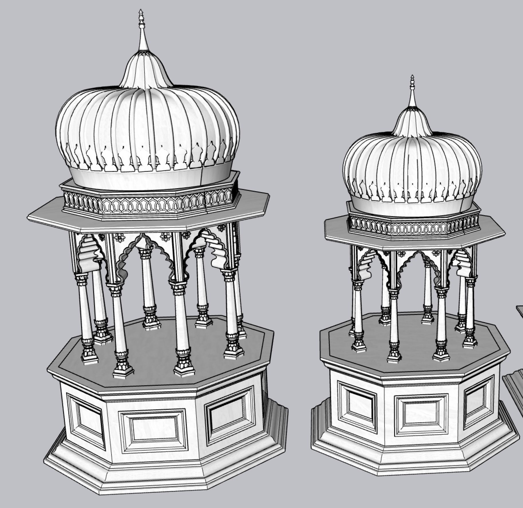Toran Gate Jaipur 3D model | CGTrader