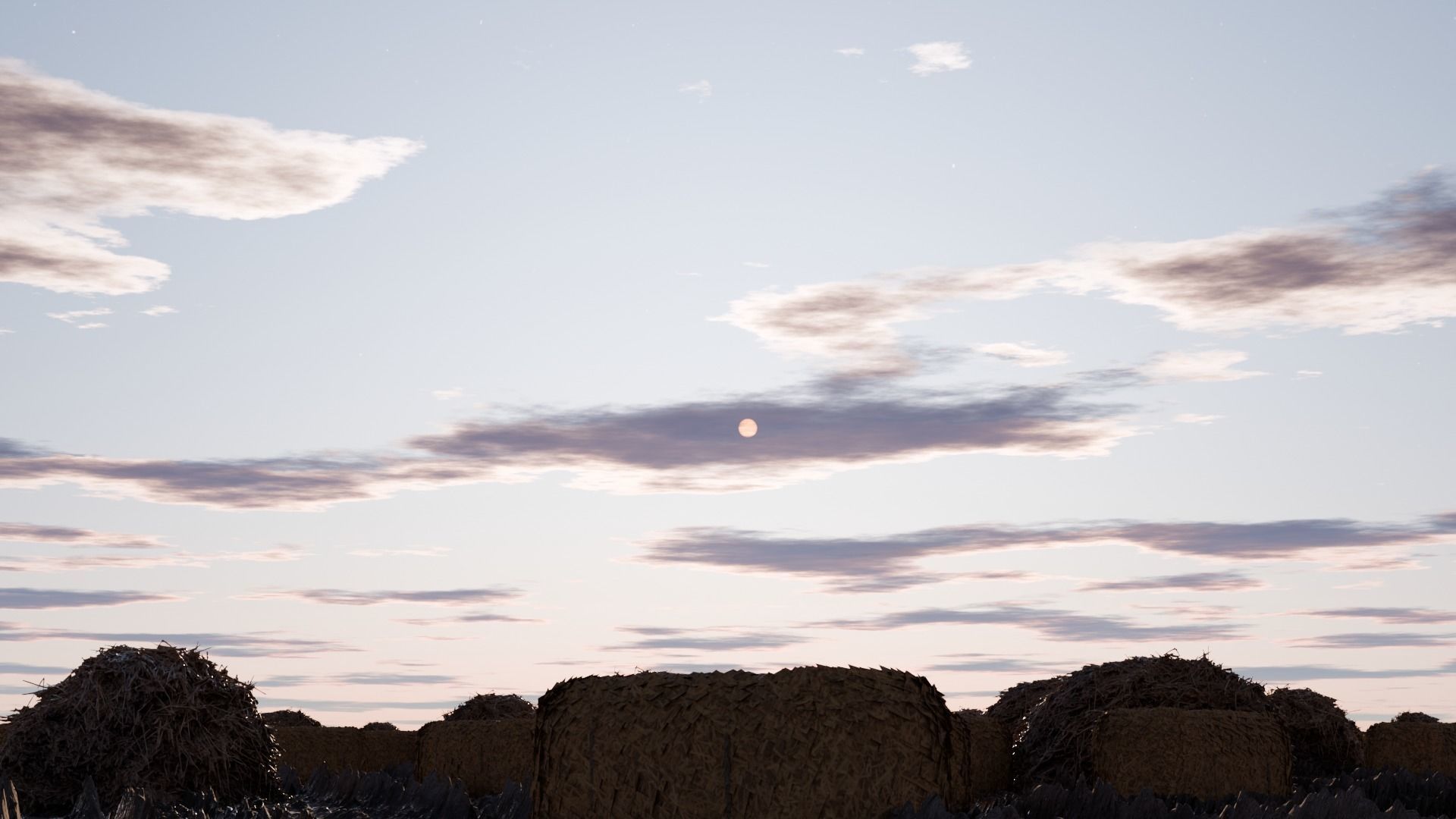 Hay Field free 3D model | CGTrader